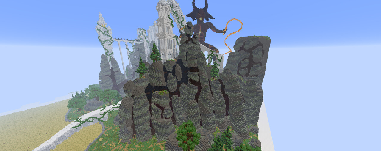 The Fall of Gondolin Minecraft Map