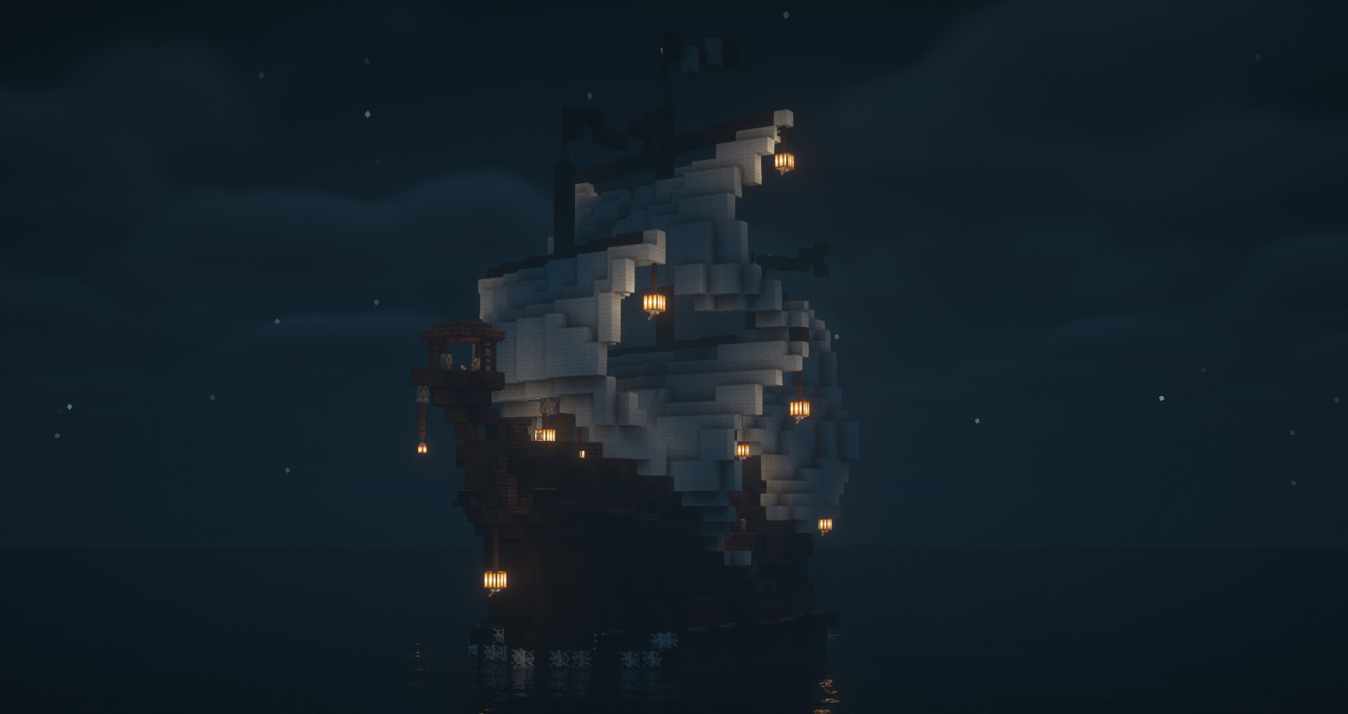 Kovian Galleon, Medieval Ship, the Exalted Minecraft Map