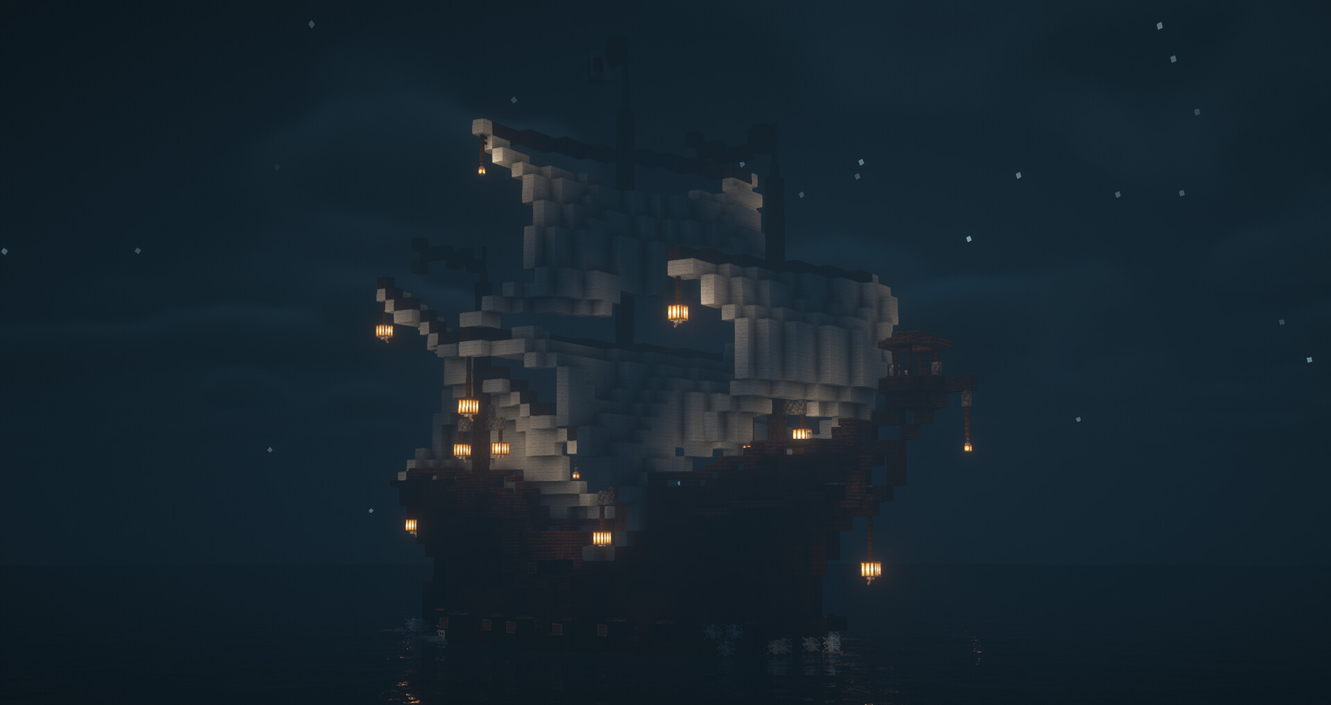 Kovian Galleon, Medieval Ship, the Exalted Minecraft Map