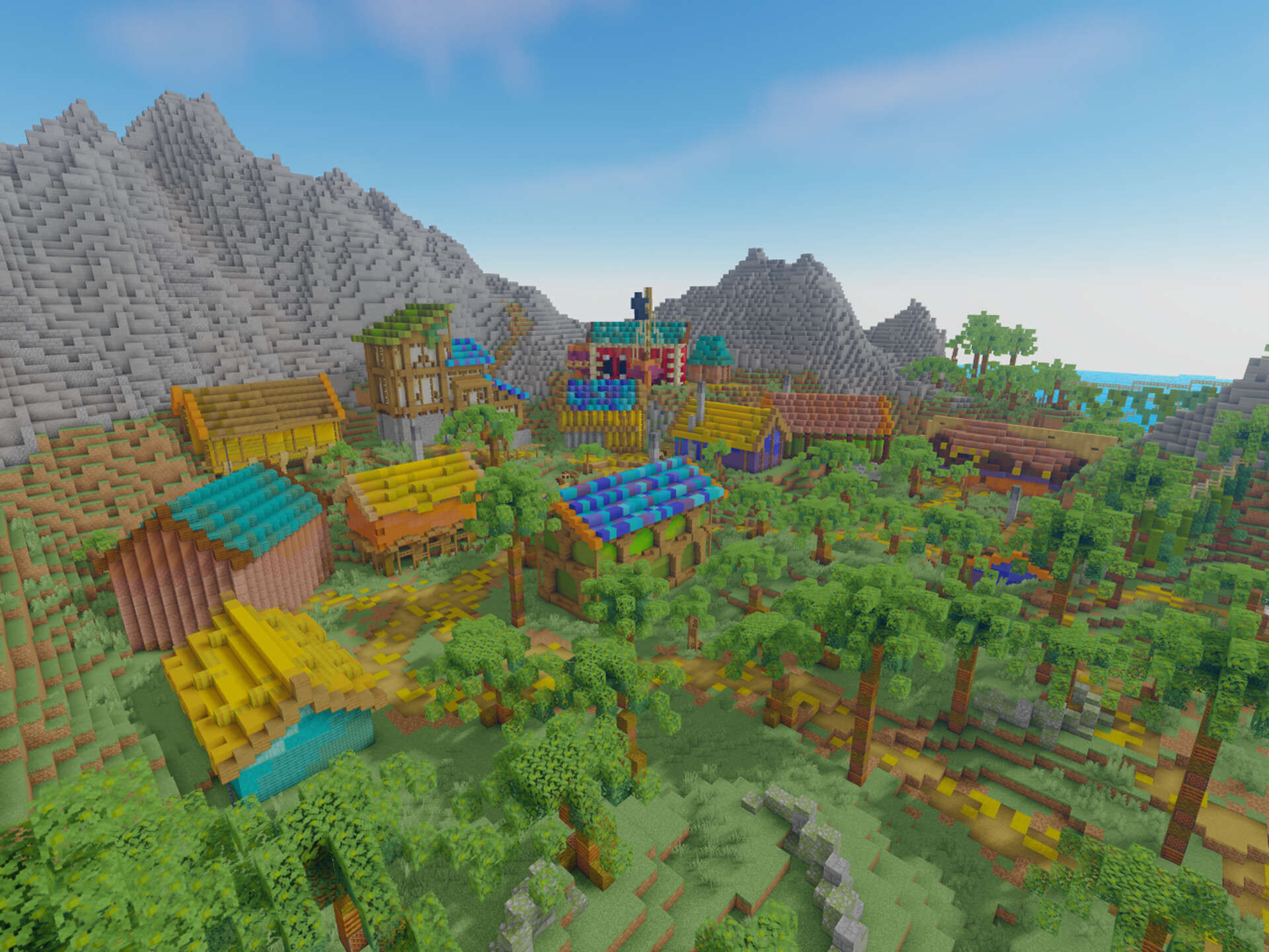 𝔗𝔥𝔢 𝔅𝔯𝔬𝔨𝔢𝔫 ℜ𝔦𝔡𝔤𝔢 Minecraft Map