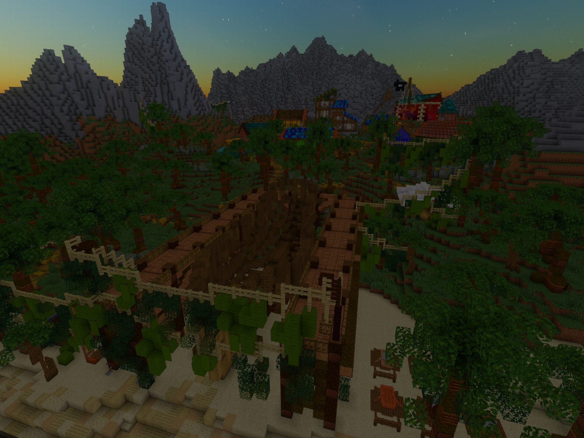 𝔗𝔥𝔢 𝔅𝔯𝔬𝔨𝔢𝔫 ℜ𝔦𝔡𝔤𝔢 Minecraft Map