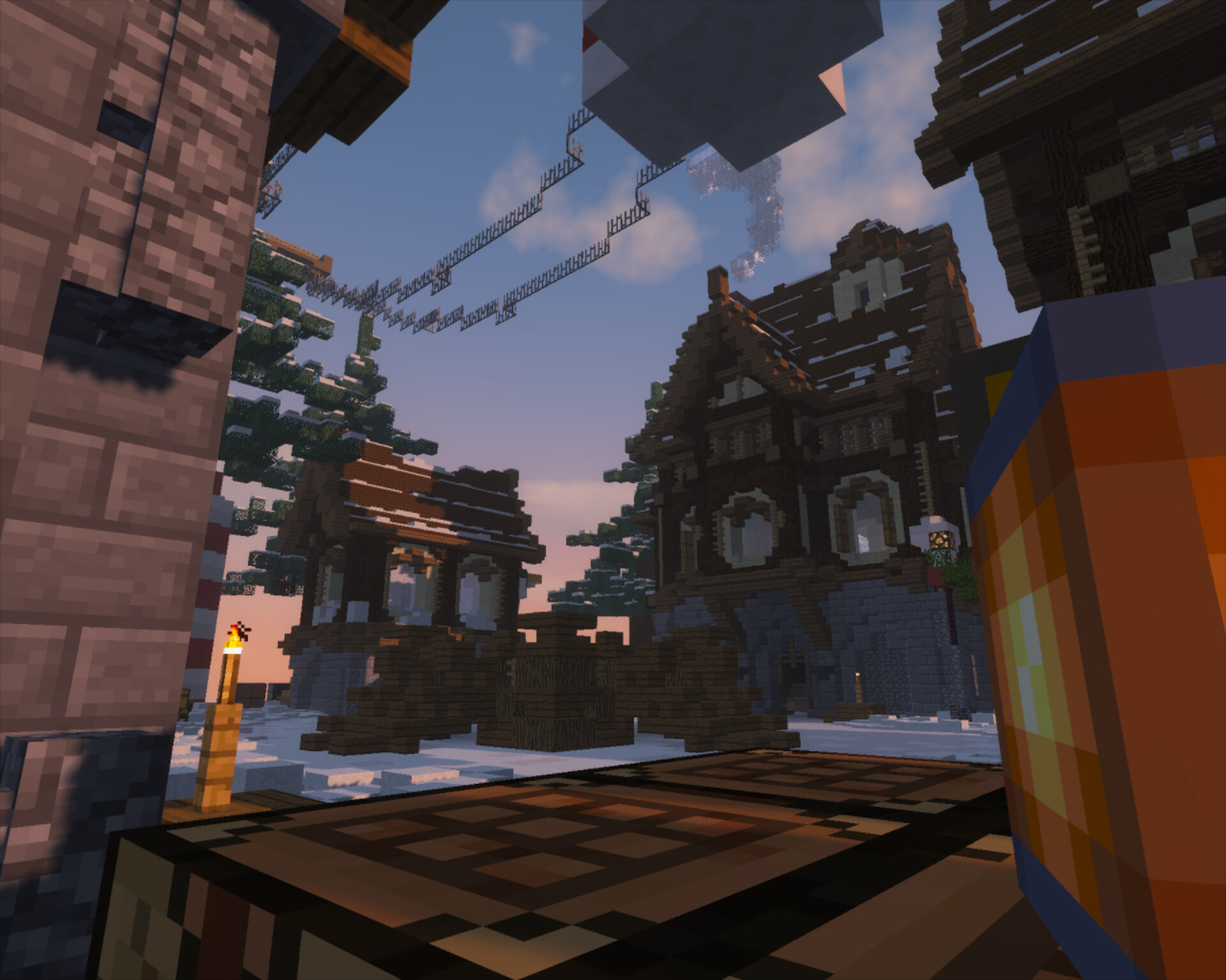 ️WINTER HUB ️ Minecraft Map