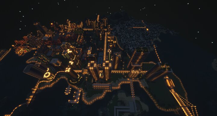 Titania - A massive, modern and original metropolis! Minecraft Map