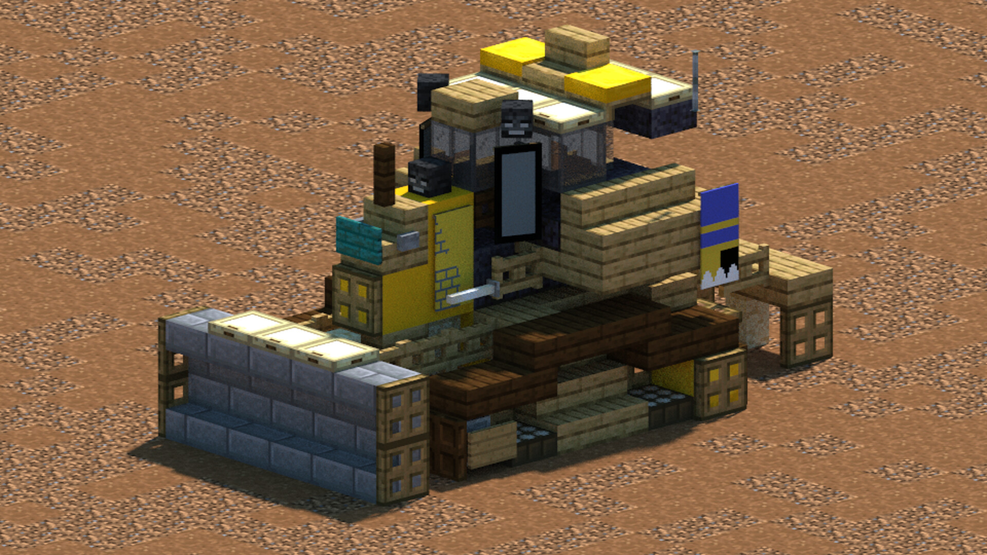 Komatsu D61EXi-24 Dozer [With Download] Minecraft Map
