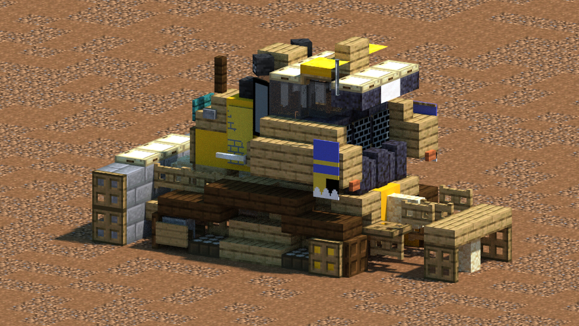 Komatsu D61EXi-24 Dozer [With Download] Minecraft Map