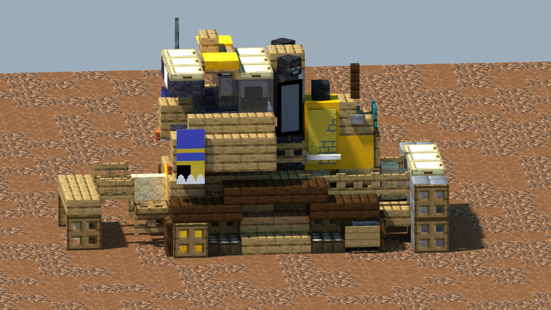 Komatsu D61EXi-24 Dozer [With Download] Minecraft Map