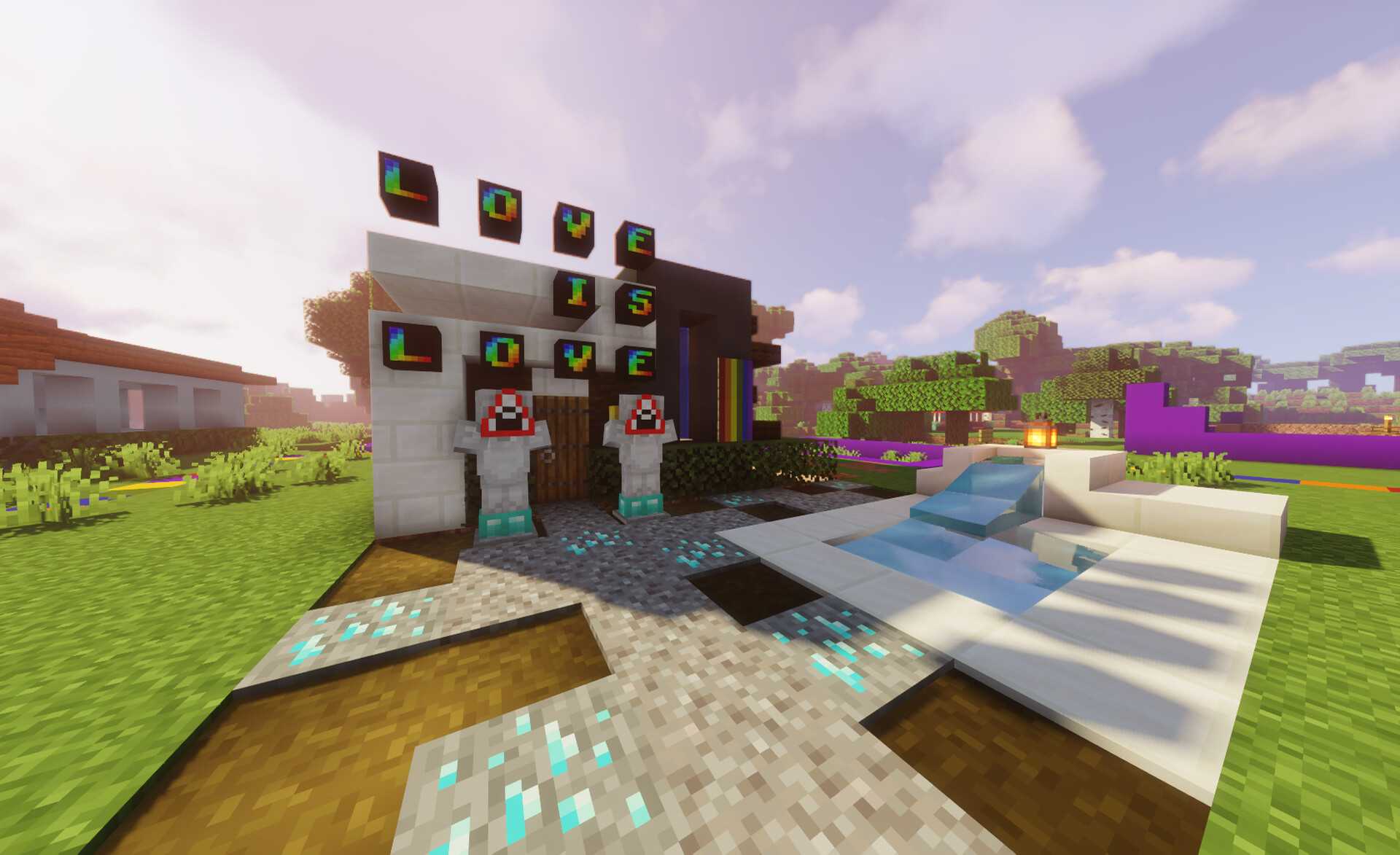 Love is Loud - Pride Year Round 2021 Minecraft Map