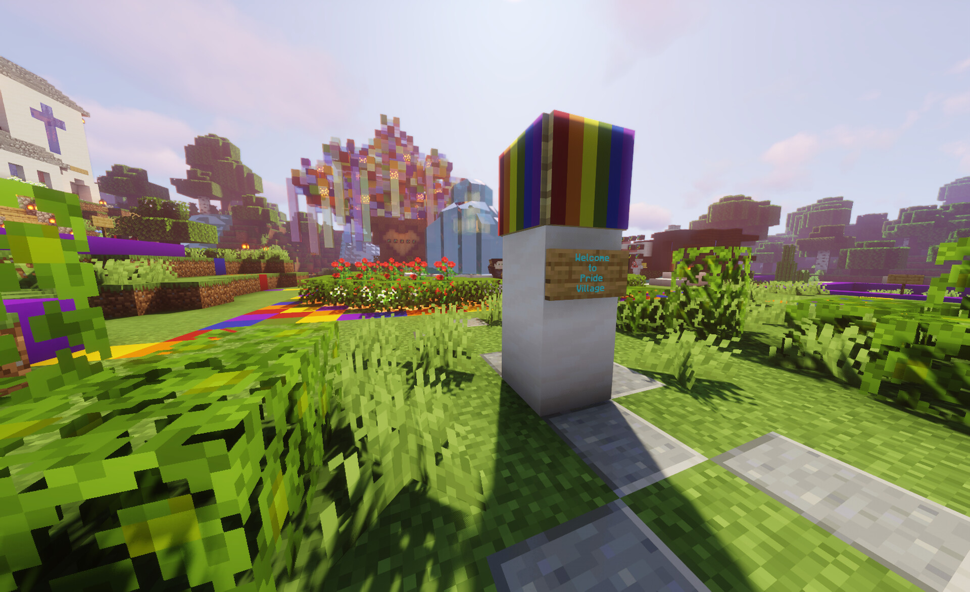 Love is Loud - Pride Year Round 2021 Minecraft Map