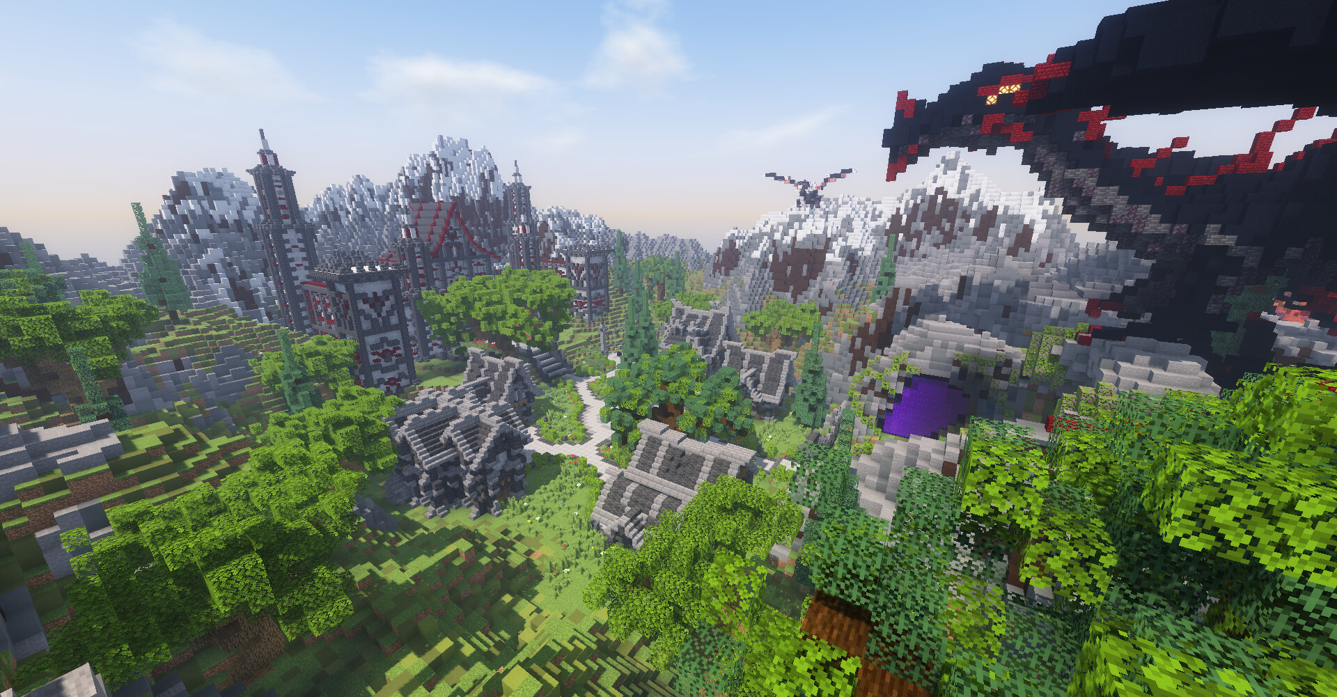Dragon City Minecraft Map