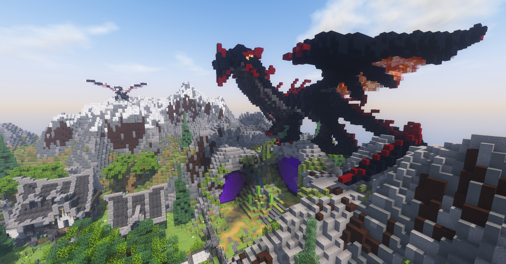 Dragon City Minecraft Map