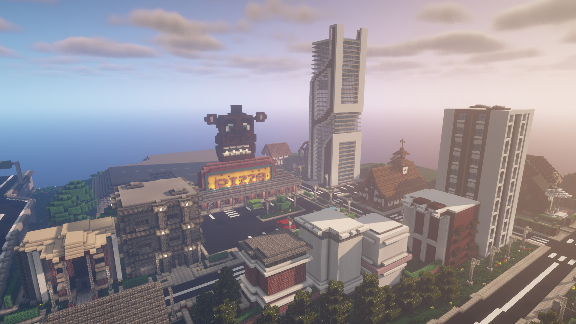 Freddy Fazbear's Revival (FNAF Roleplay) Official Map Minecraft Map