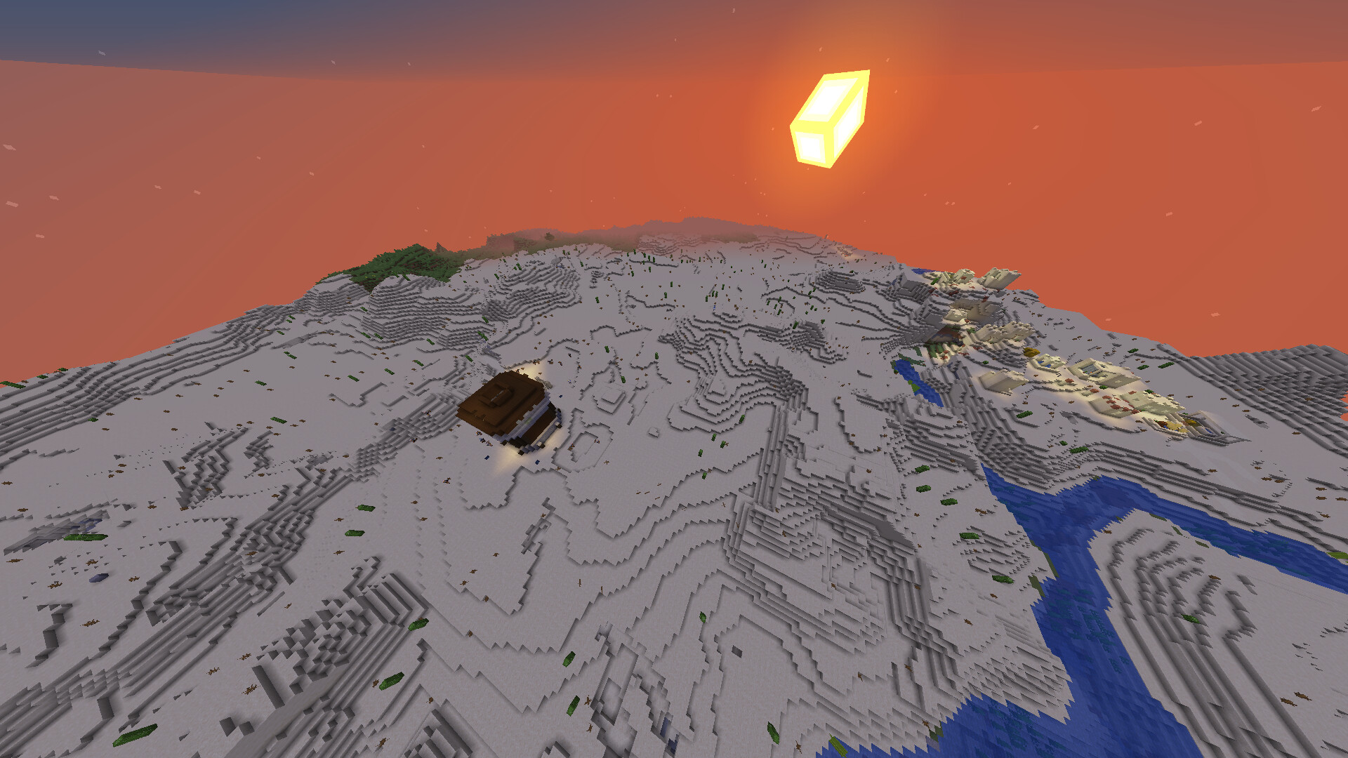 desert pillager outpost Minecraft Map