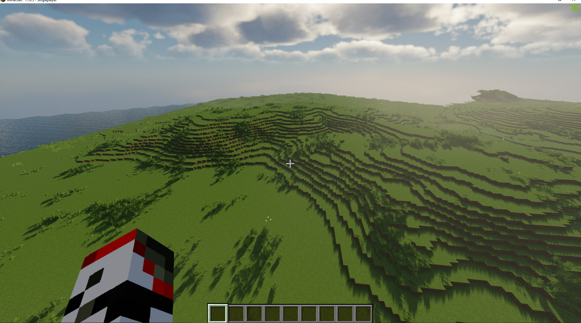 WorldPainter Hill Brushes Minecraft Map