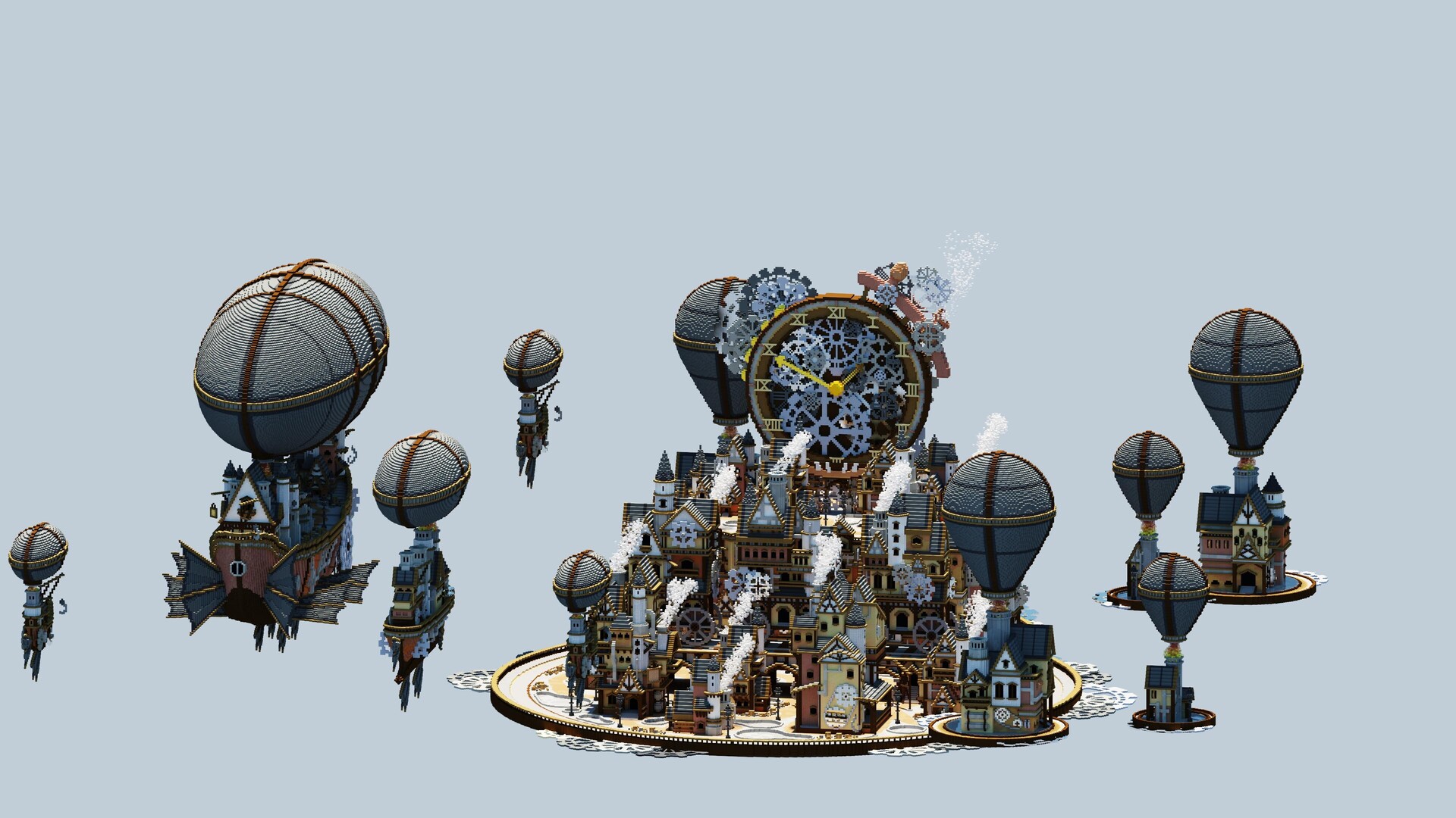 The Steampunk City [DOWNLOAD] | Aderlyon Build Team Minecraft Map