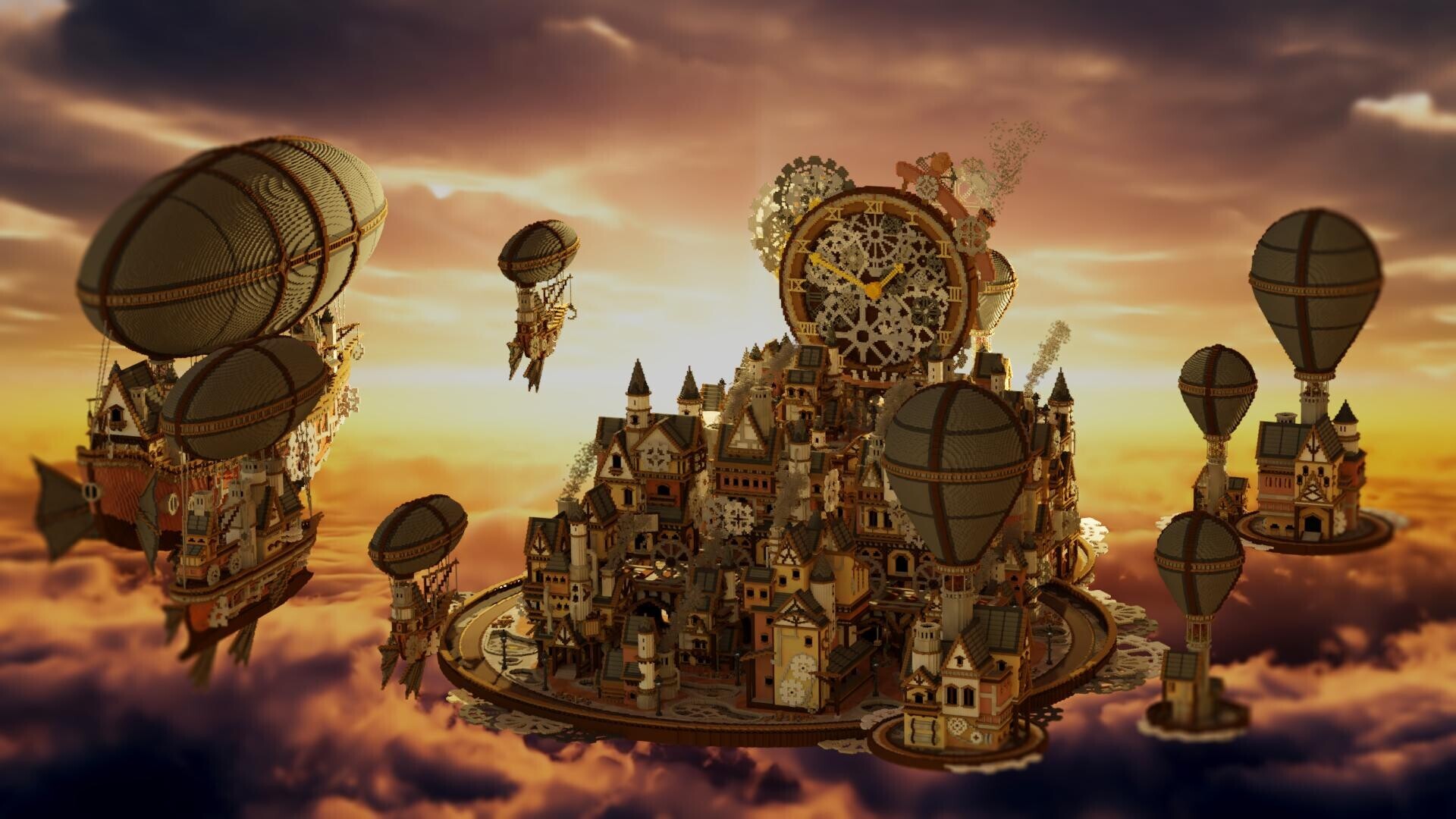 The Steampunk City [DOWNLOAD] | Aderlyon Build Team Minecraft Map