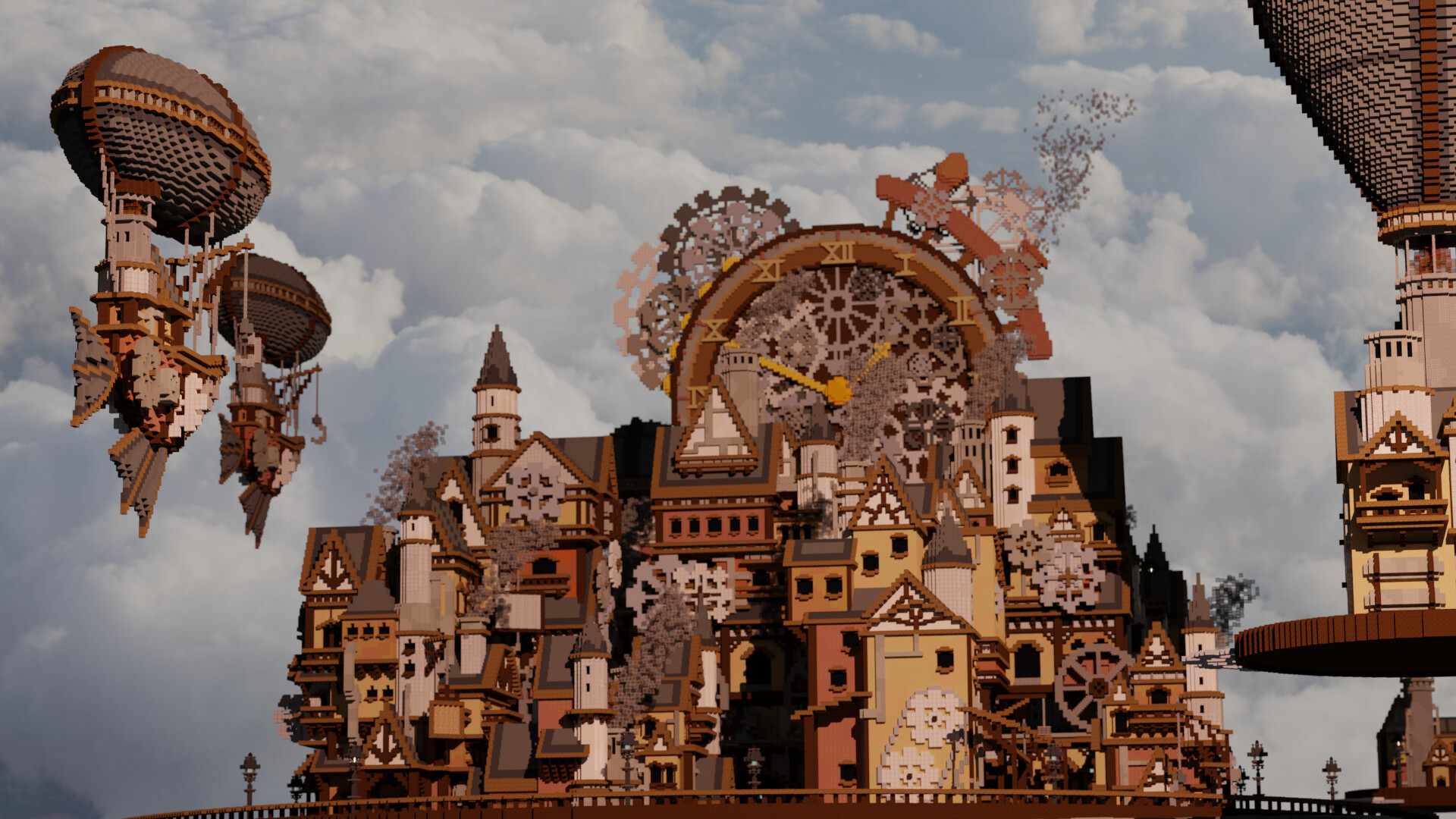 The Steampunk City [DOWNLOAD] | Aderlyon Build Team Minecraft Map