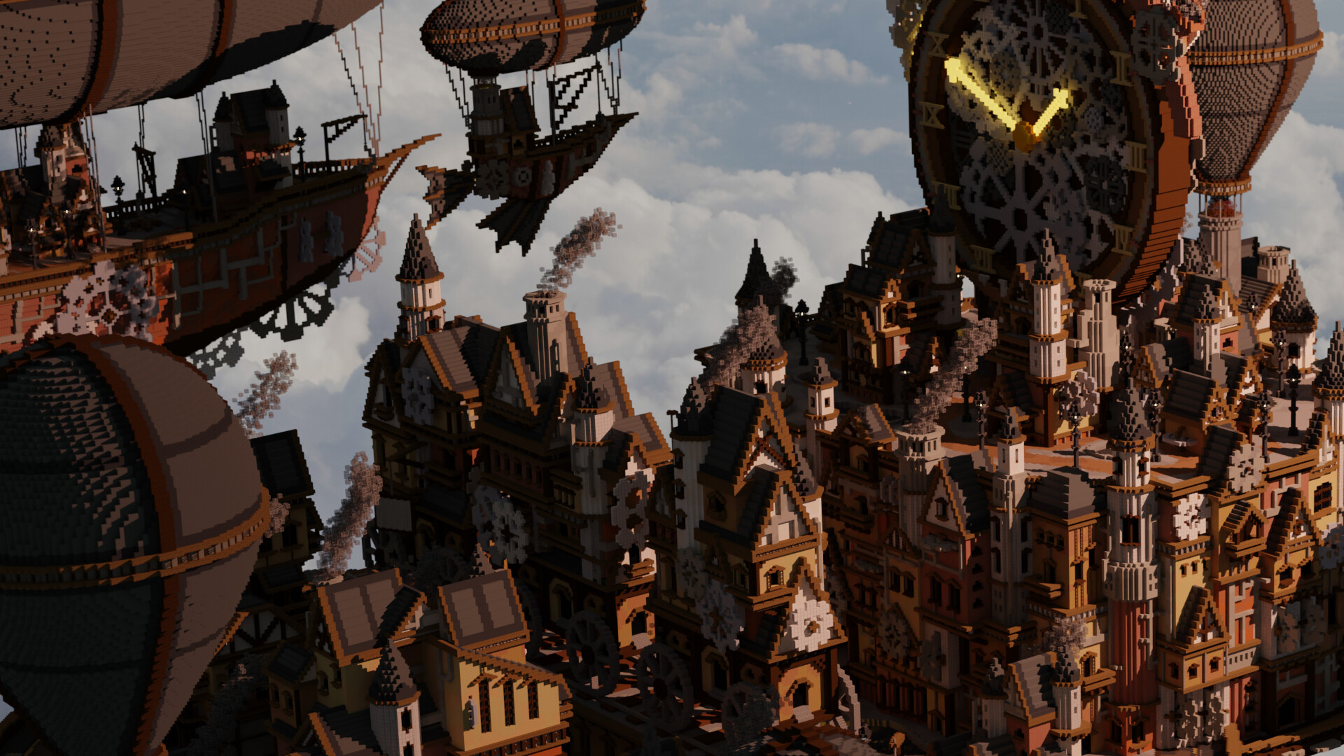 The Steampunk City [DOWNLOAD] | Aderlyon Build Team Minecraft Map