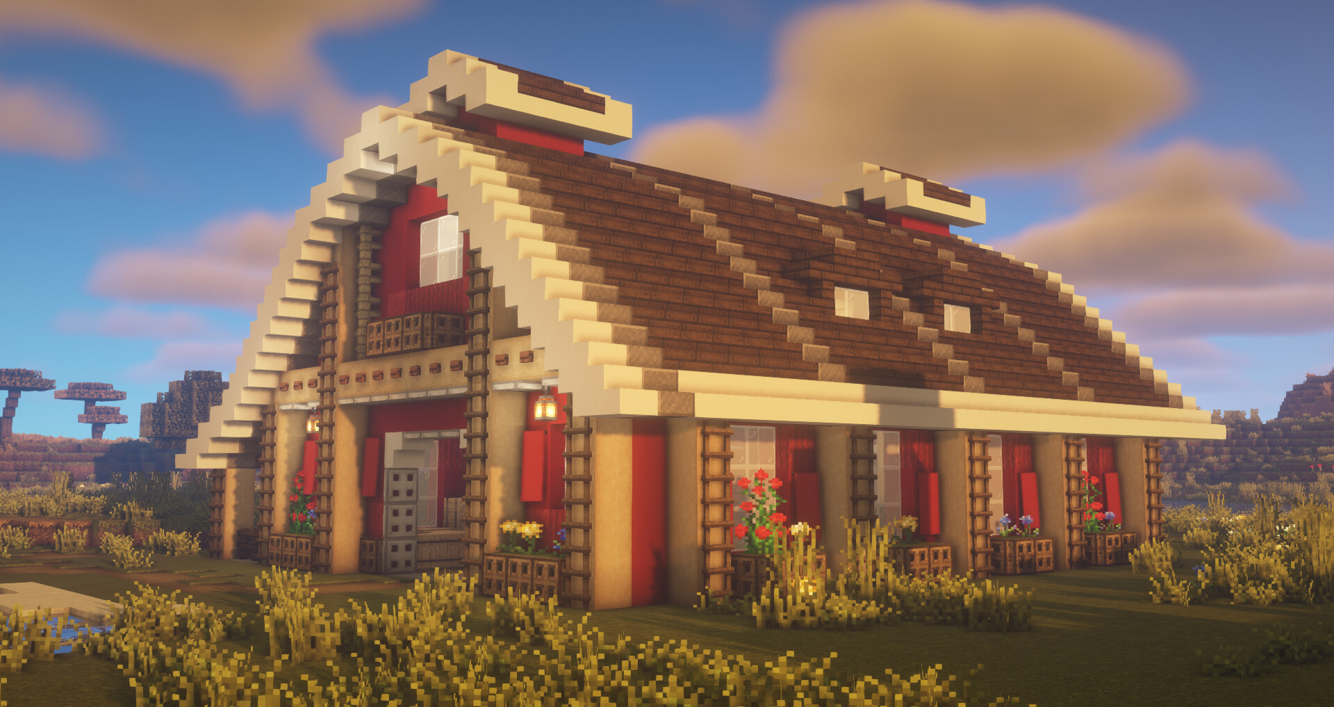 Classic Barn with Stables Minecraft Map