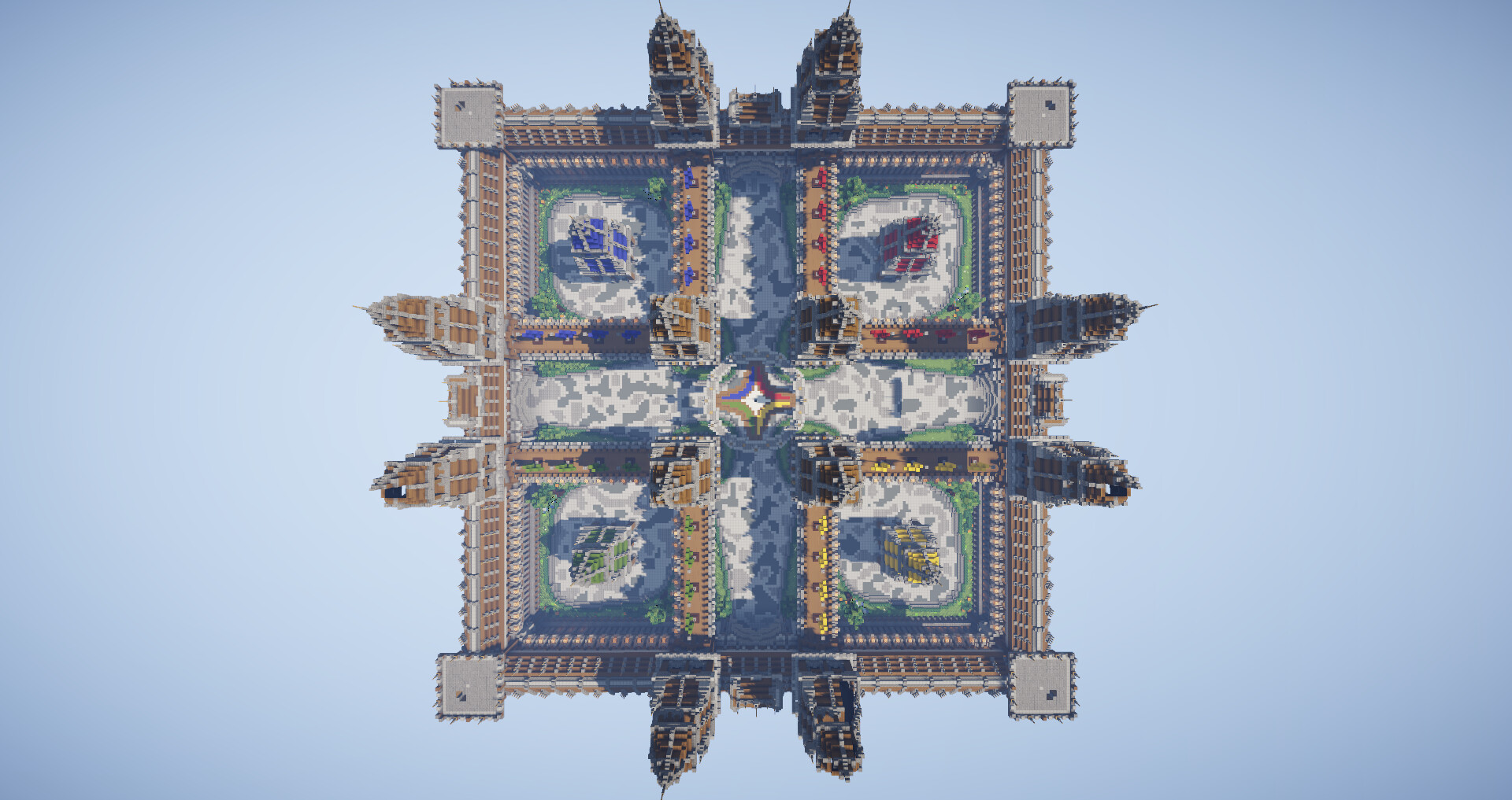 HCF Conquest - Medieval Theme Minecraft Map