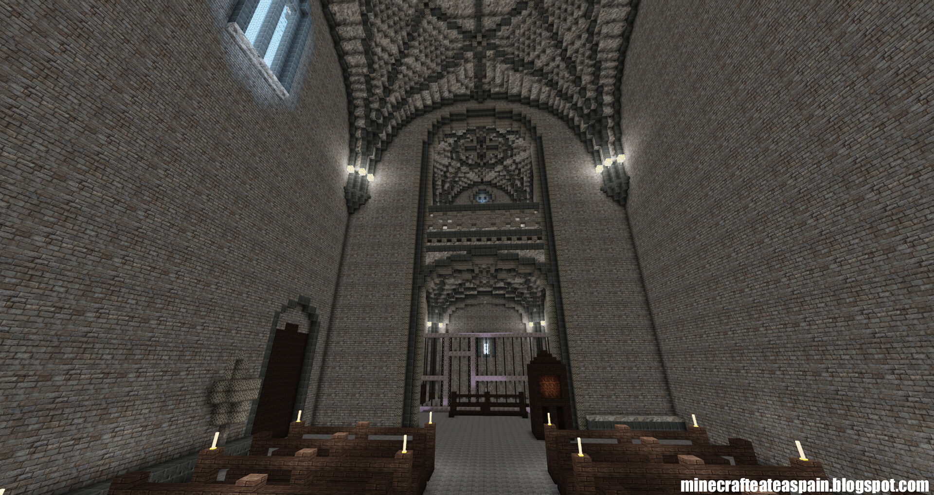 Minecraft replica of the Church of San Lorenzo Mártir, Fuenteodra ...