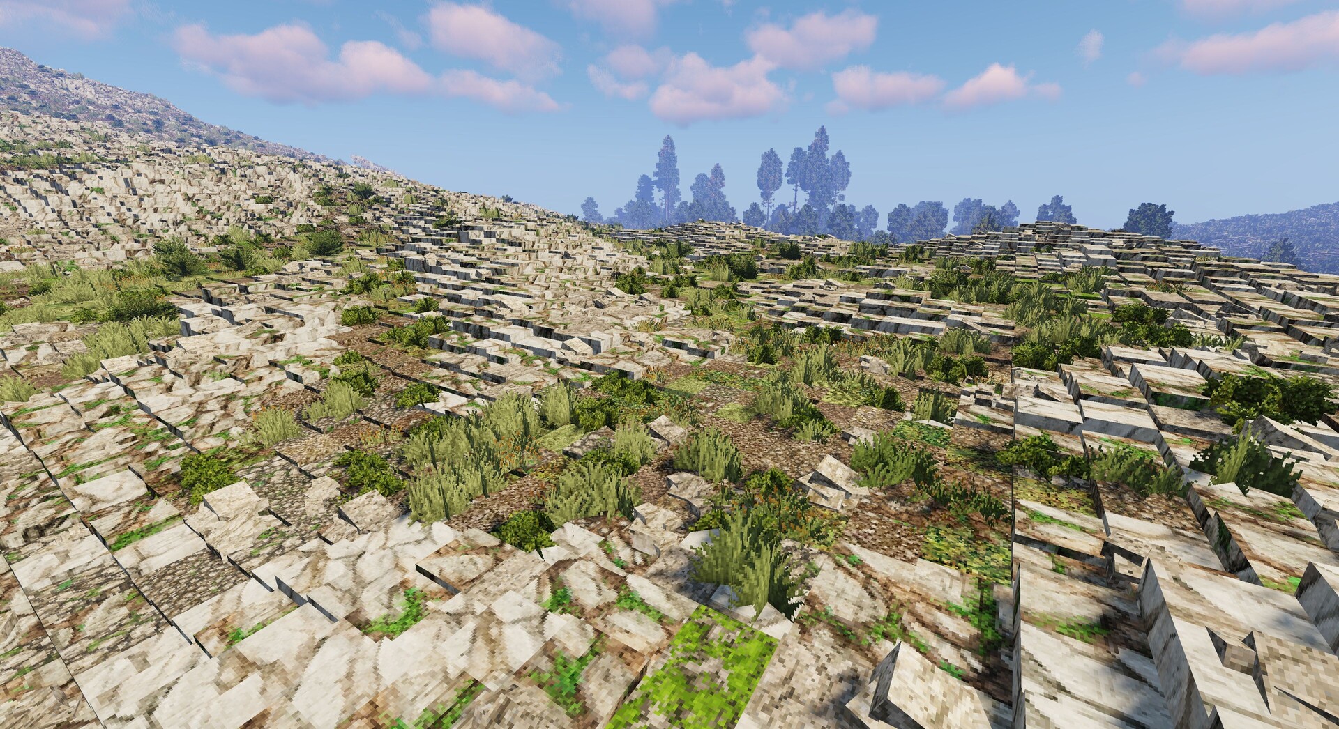 Conquest Reforged 1.15.2 Mountain Landscape 1024x1024 Minecraft Map