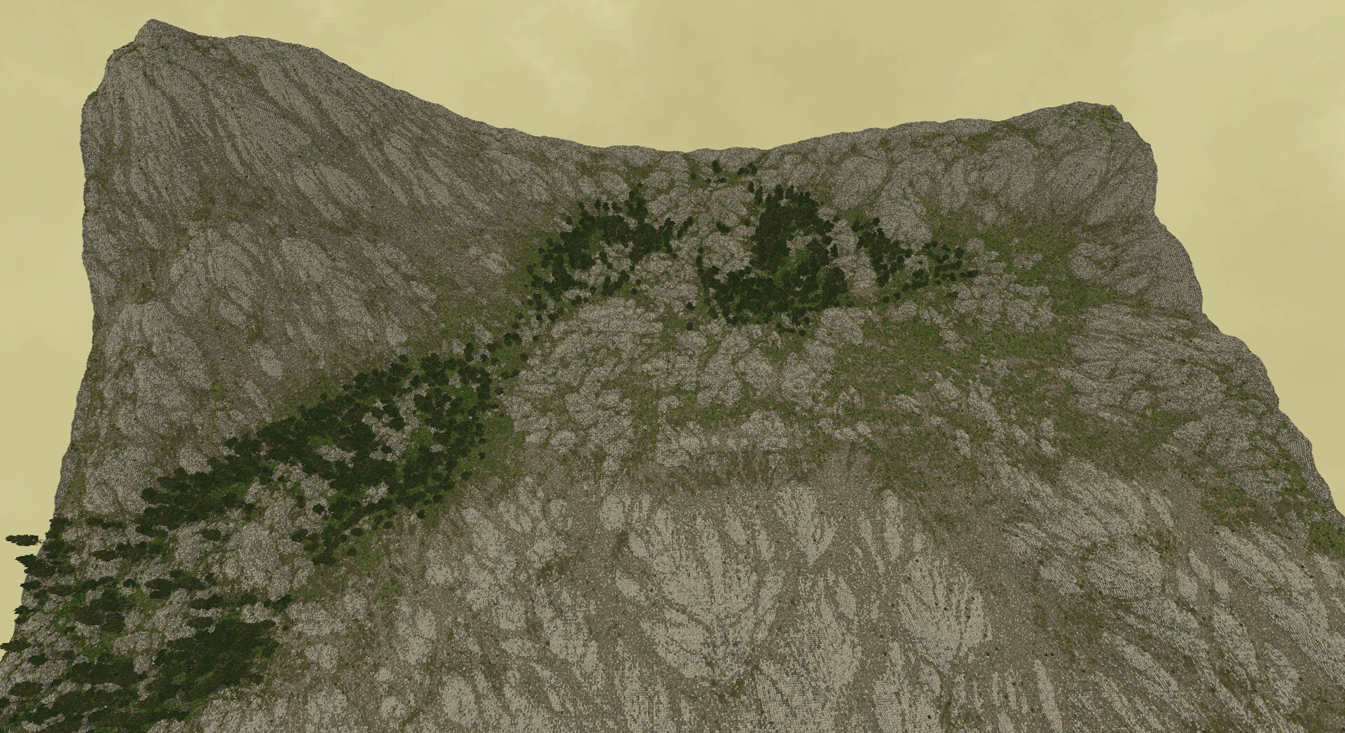 Conquest Reforged 1.15.2 Mountain Landscape 1024x1024 Minecraft Map