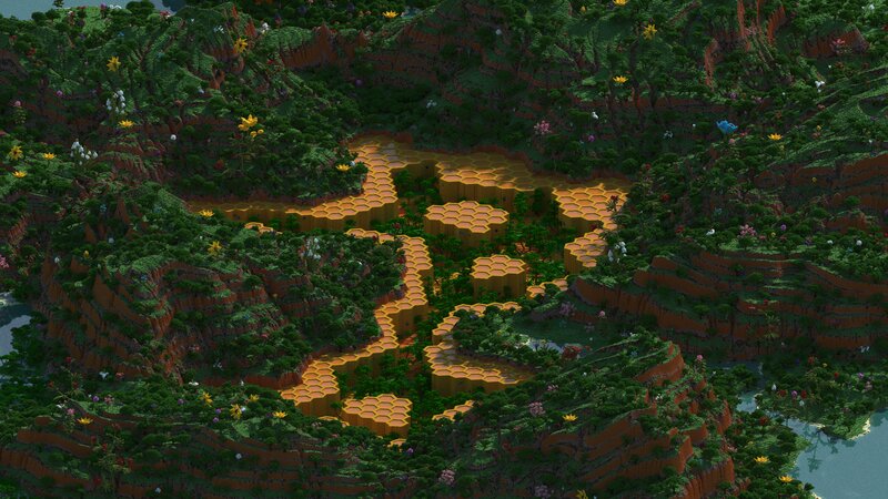 Continental - 25kx25k | 1.12 - 1.17+ | Landscape & Survival Map ...