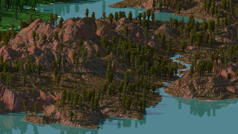 Continental - 25kx25k | 1.12 - 1.17+ | Landscape & Survival Map ...