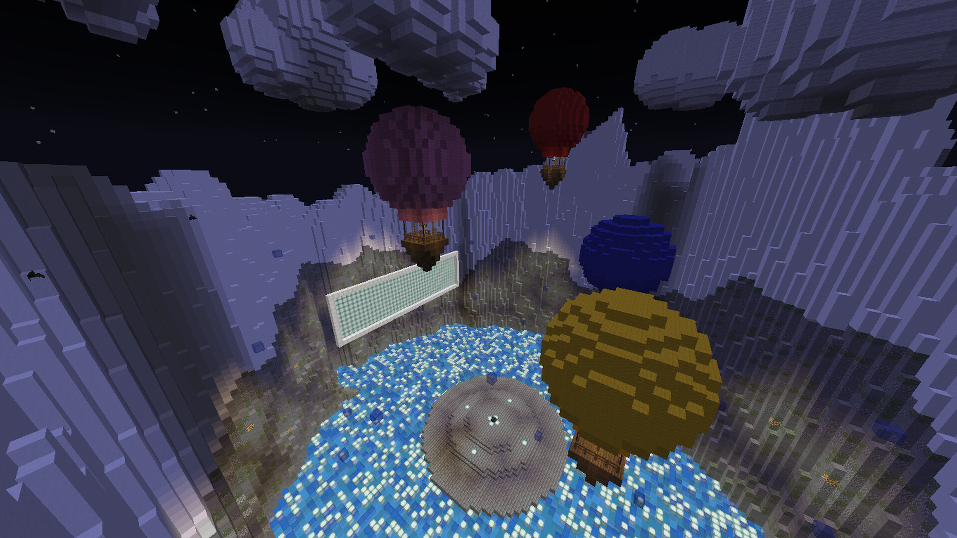 Simple spawn server Minecraft Map