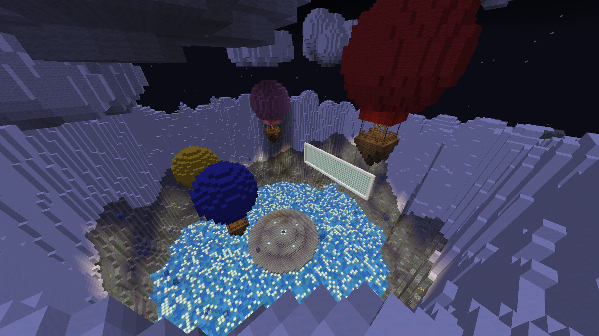 Simple spawn server Minecraft Map