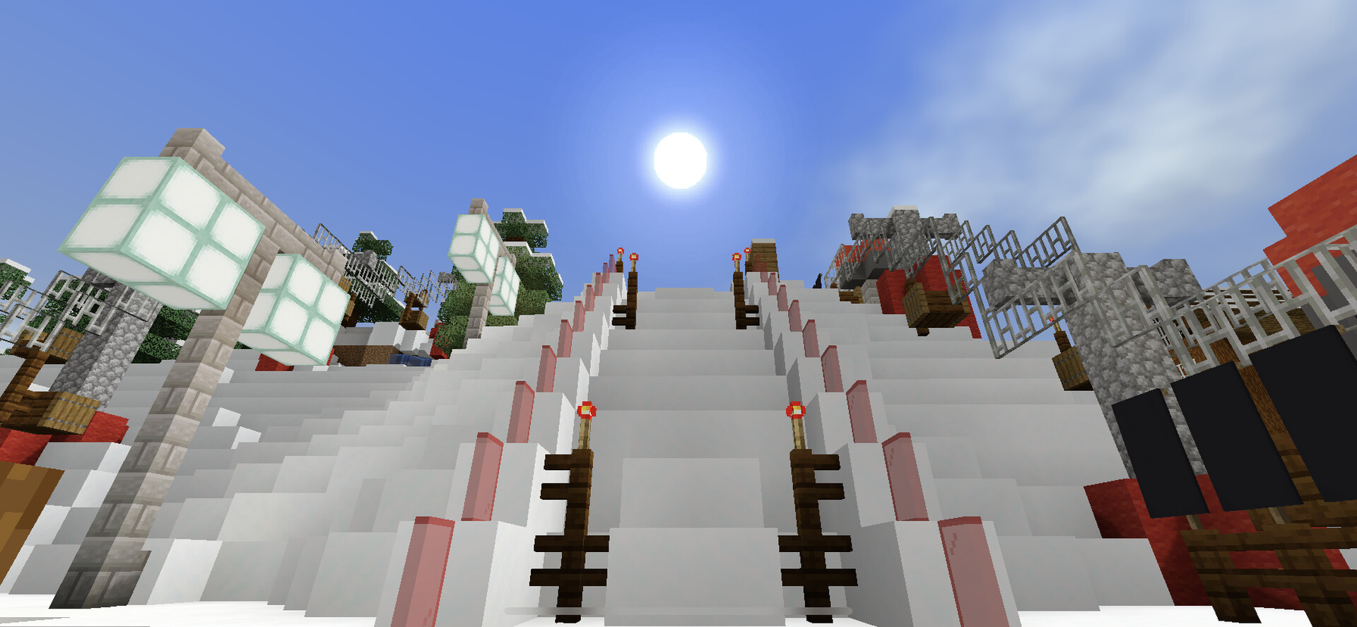 White Peaks Ski Resort Minecraft Map