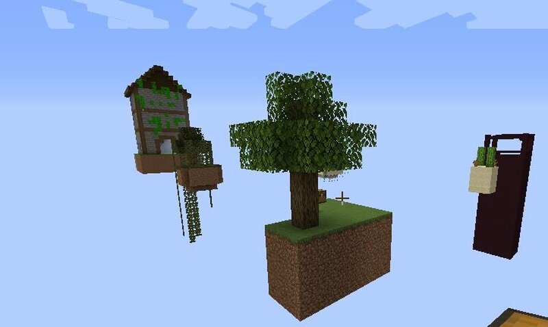 skyblock Minecraft Map