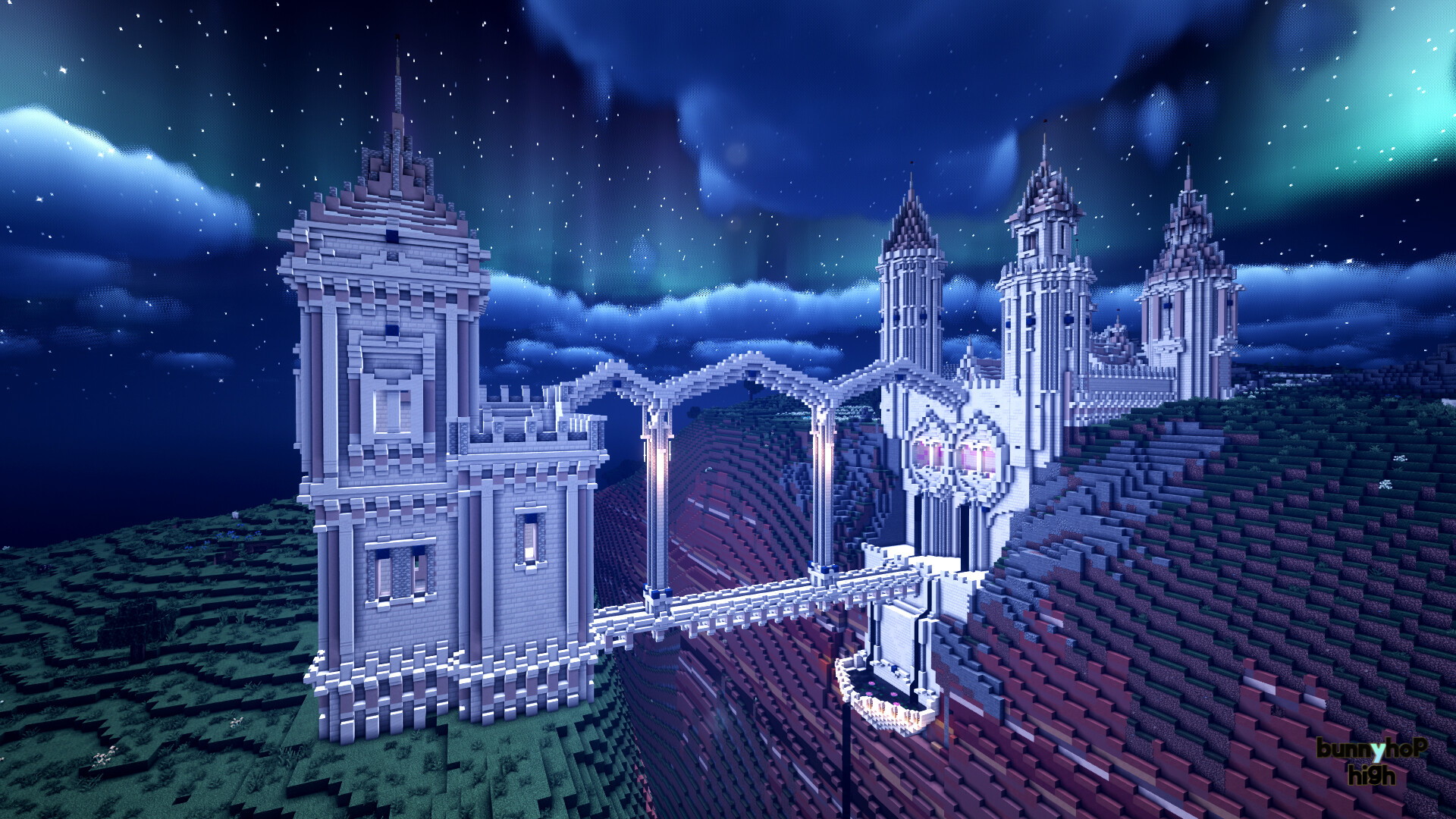 Lightest Castle Timelapse + Schematic Minecraft Map