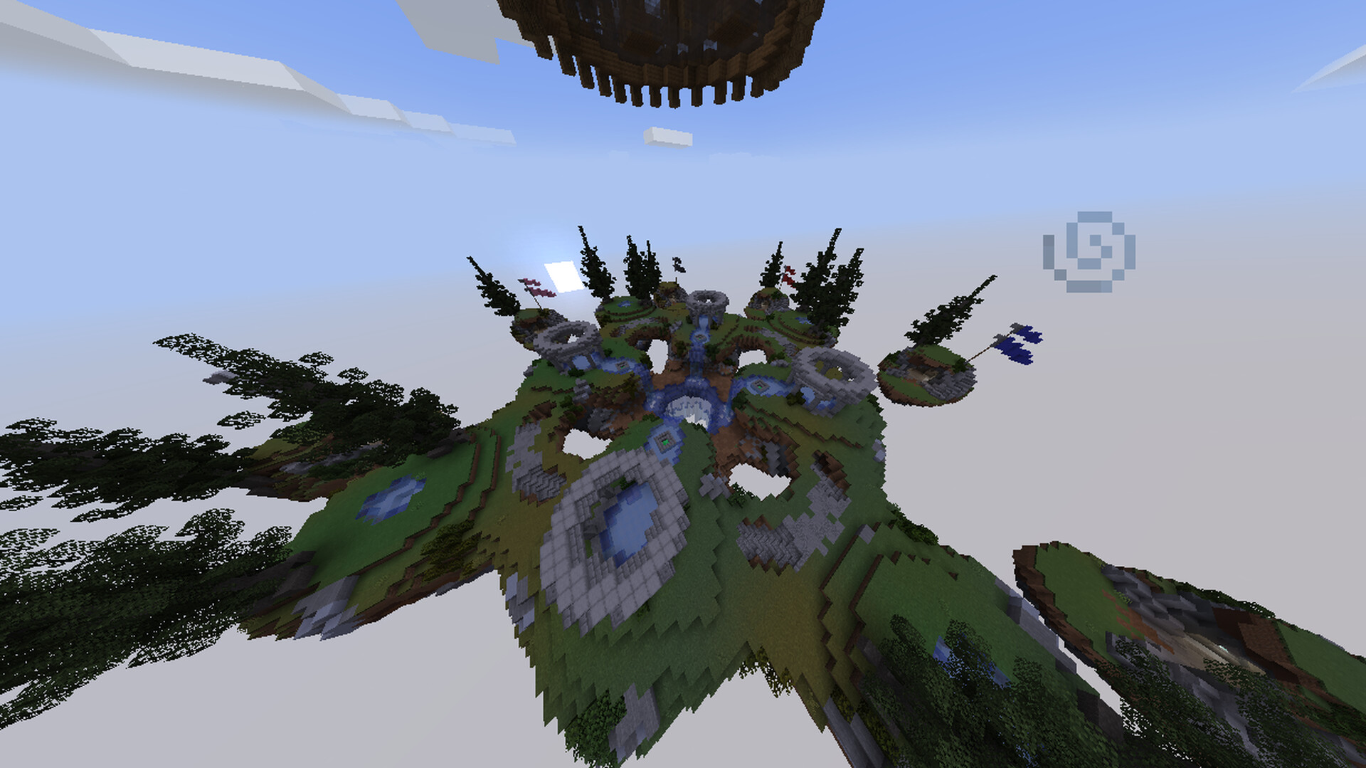 [HYPIXEL] WaterFall bedwar map Minecraft Map