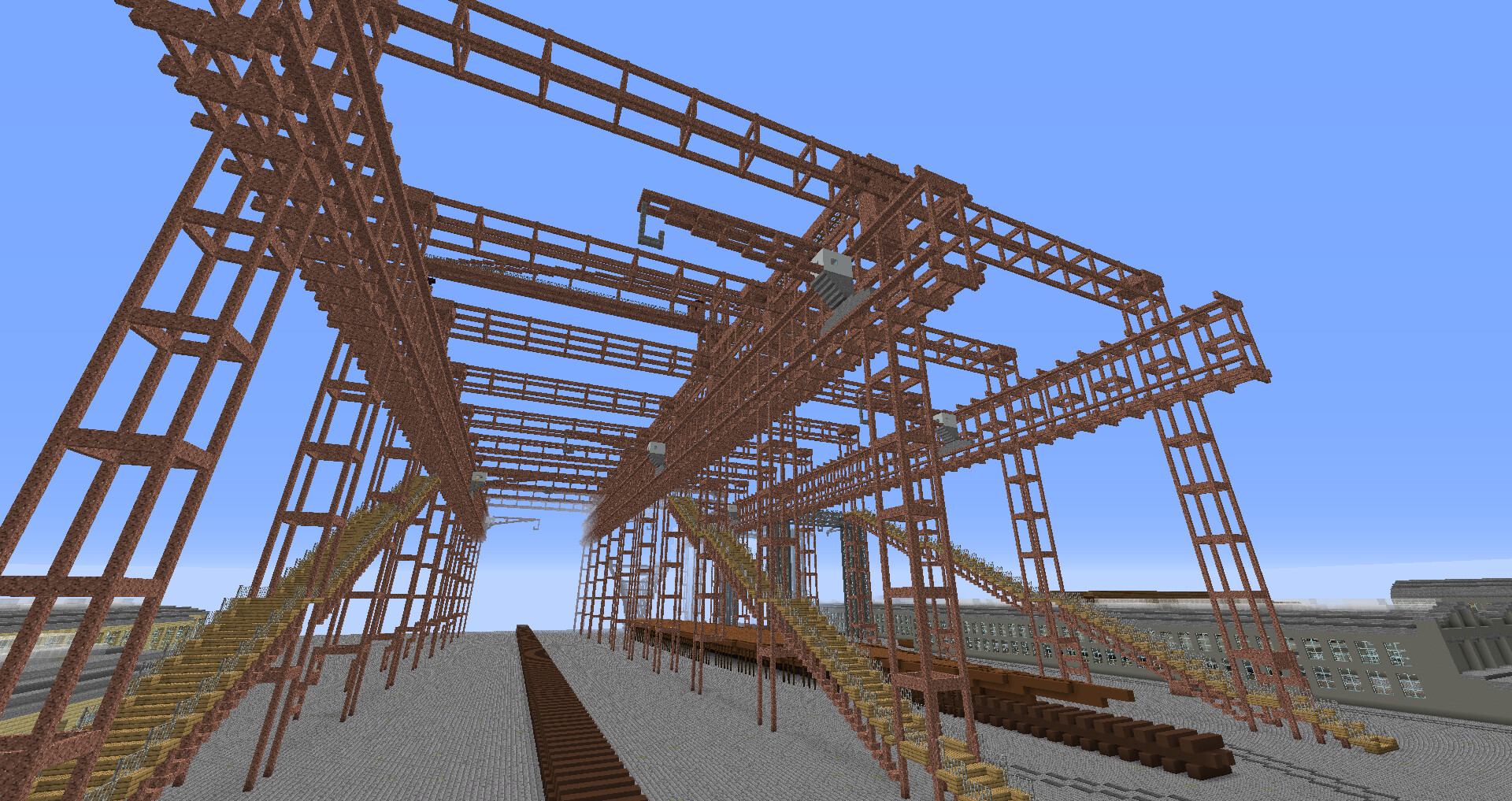Arrol Gantry from Harland and Wolff (New build) Minecraft Map