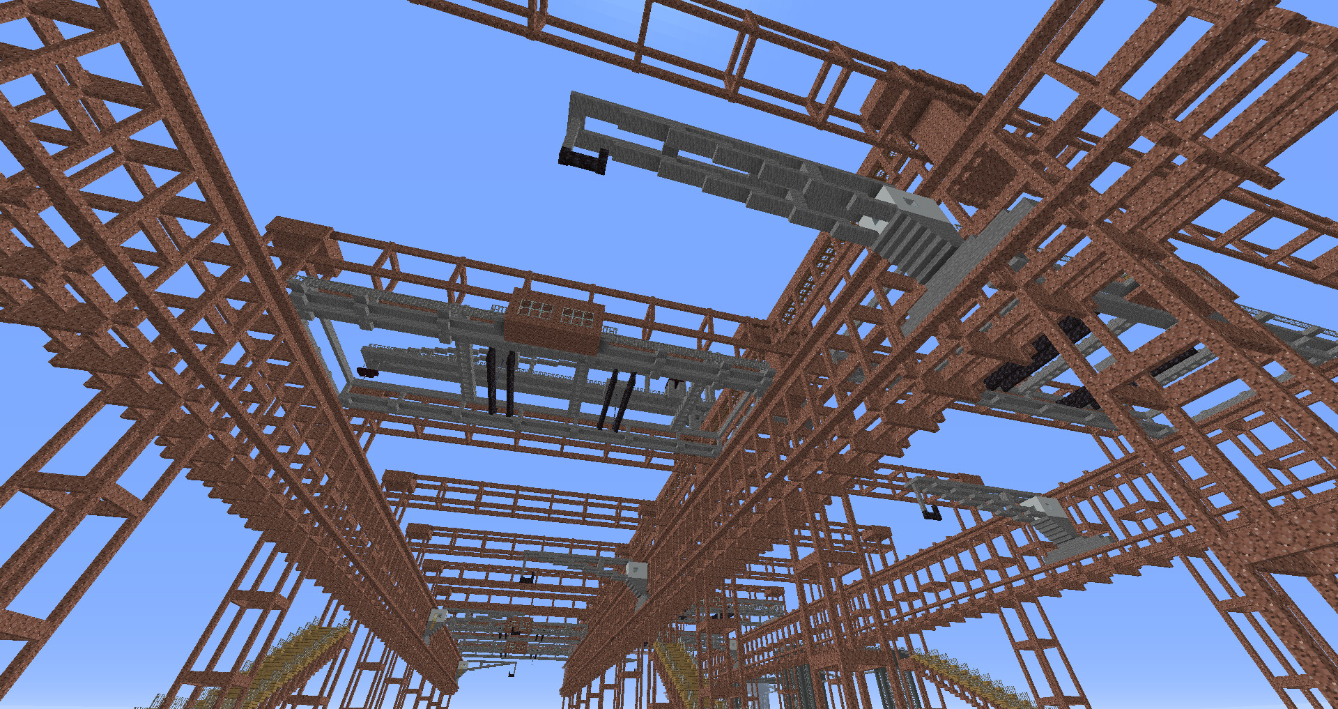 Arrol Gantry from Harland and Wolff (New build) Minecraft Map