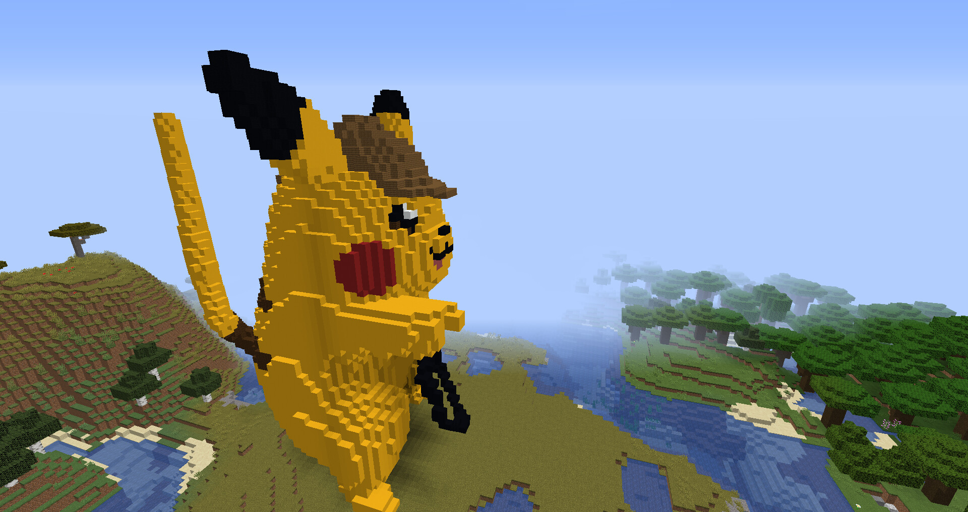 Detective Pikachu (Map + litematic) Minecraft Map