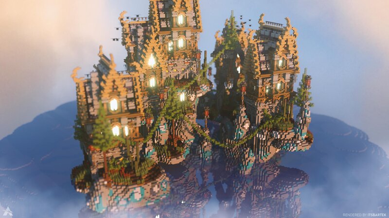 ISLAND LOBBY | MEDIEVAL LOBBY Minecraft Map