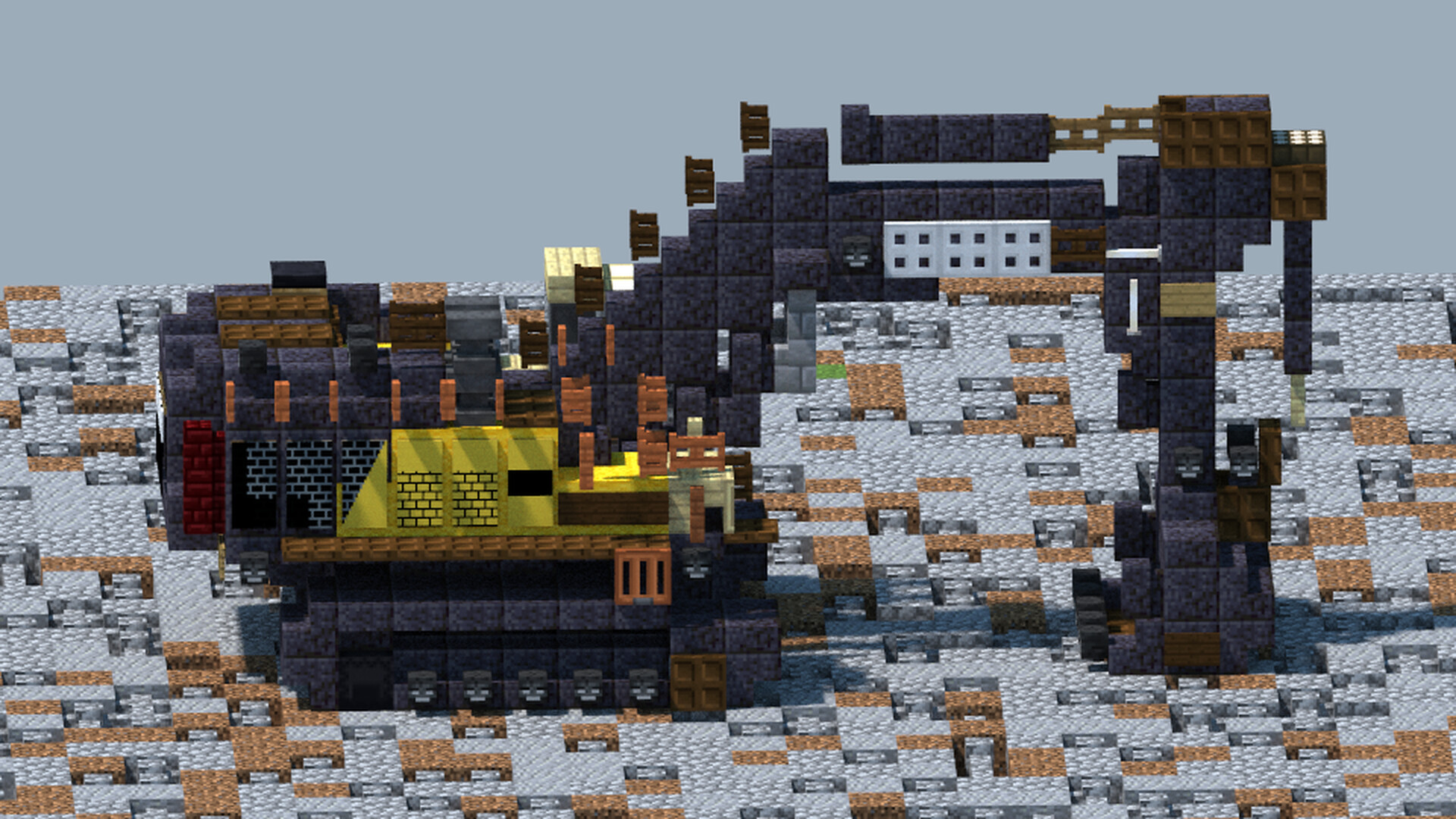 Volvo EC950F Excavator [With Download] Minecraft Map