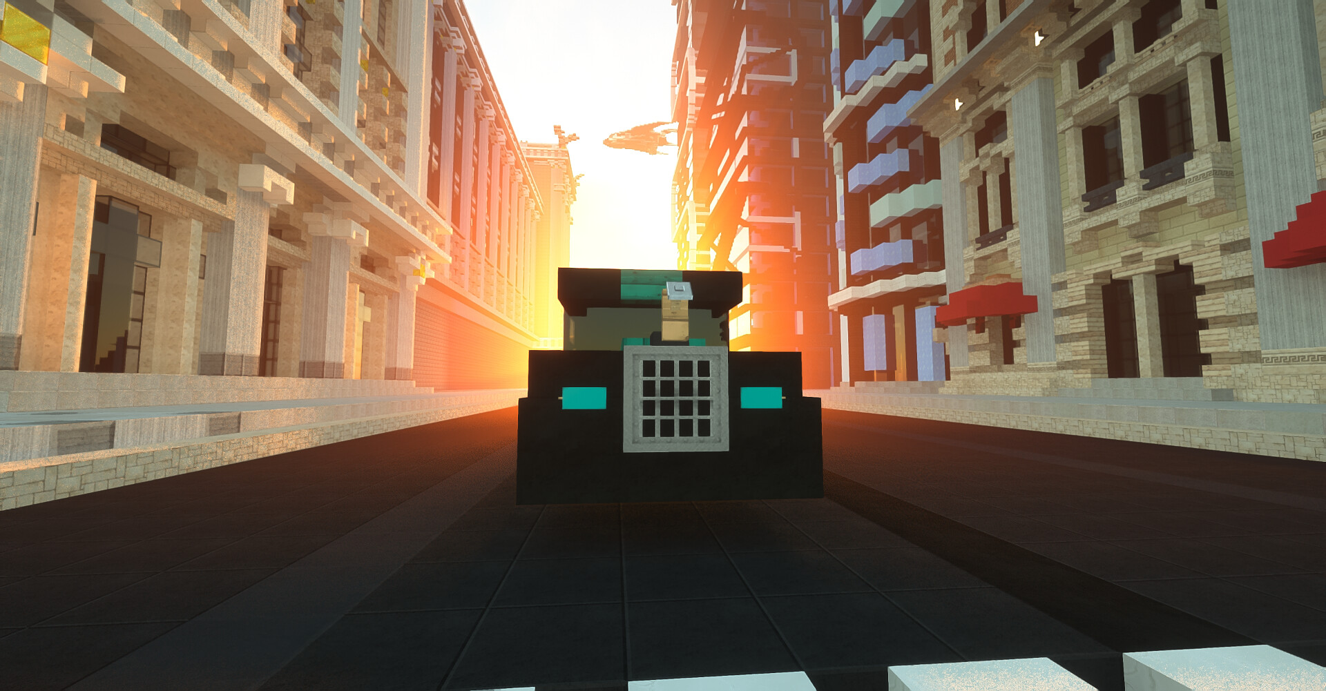 Cyber Car Minecraft Map