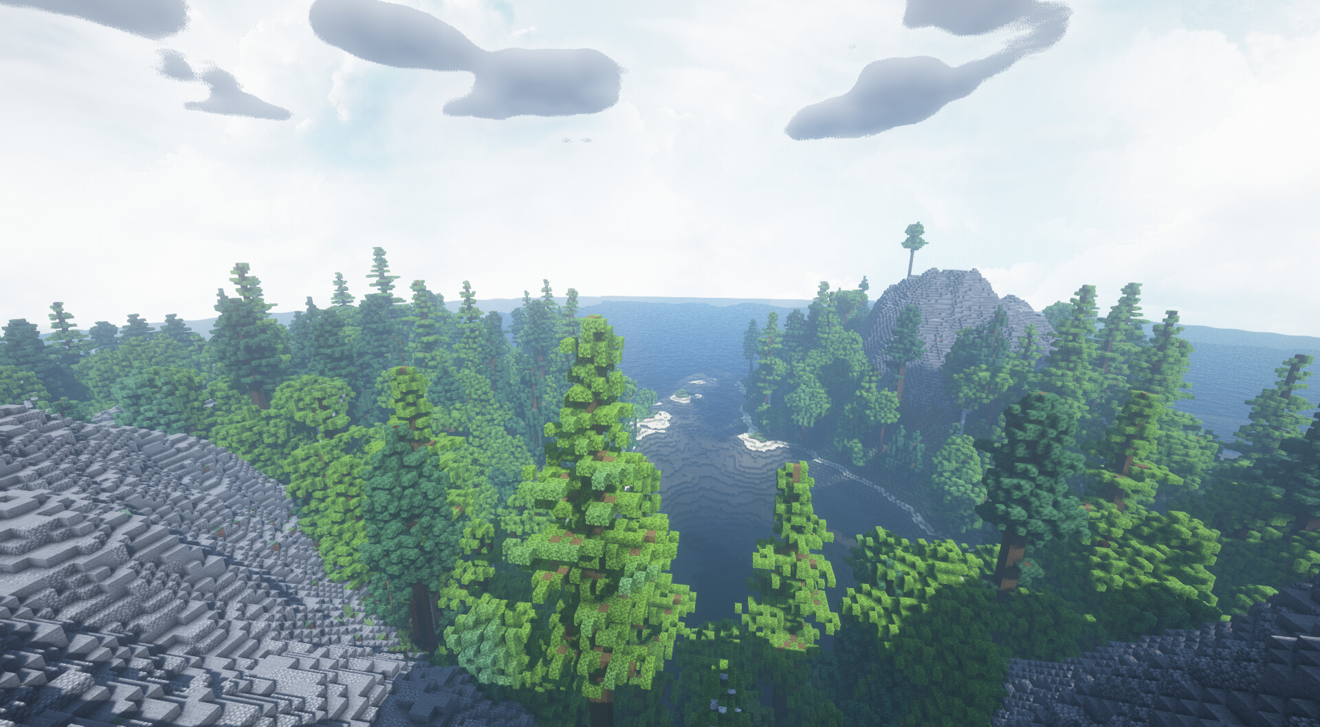 A peaceful cove Minecraft Map