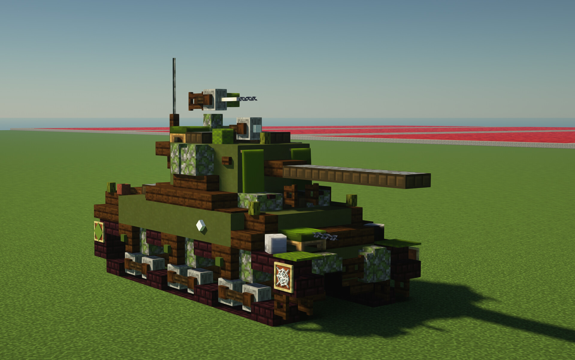M4A1(76)w Sherman Tank Minecraft Map
