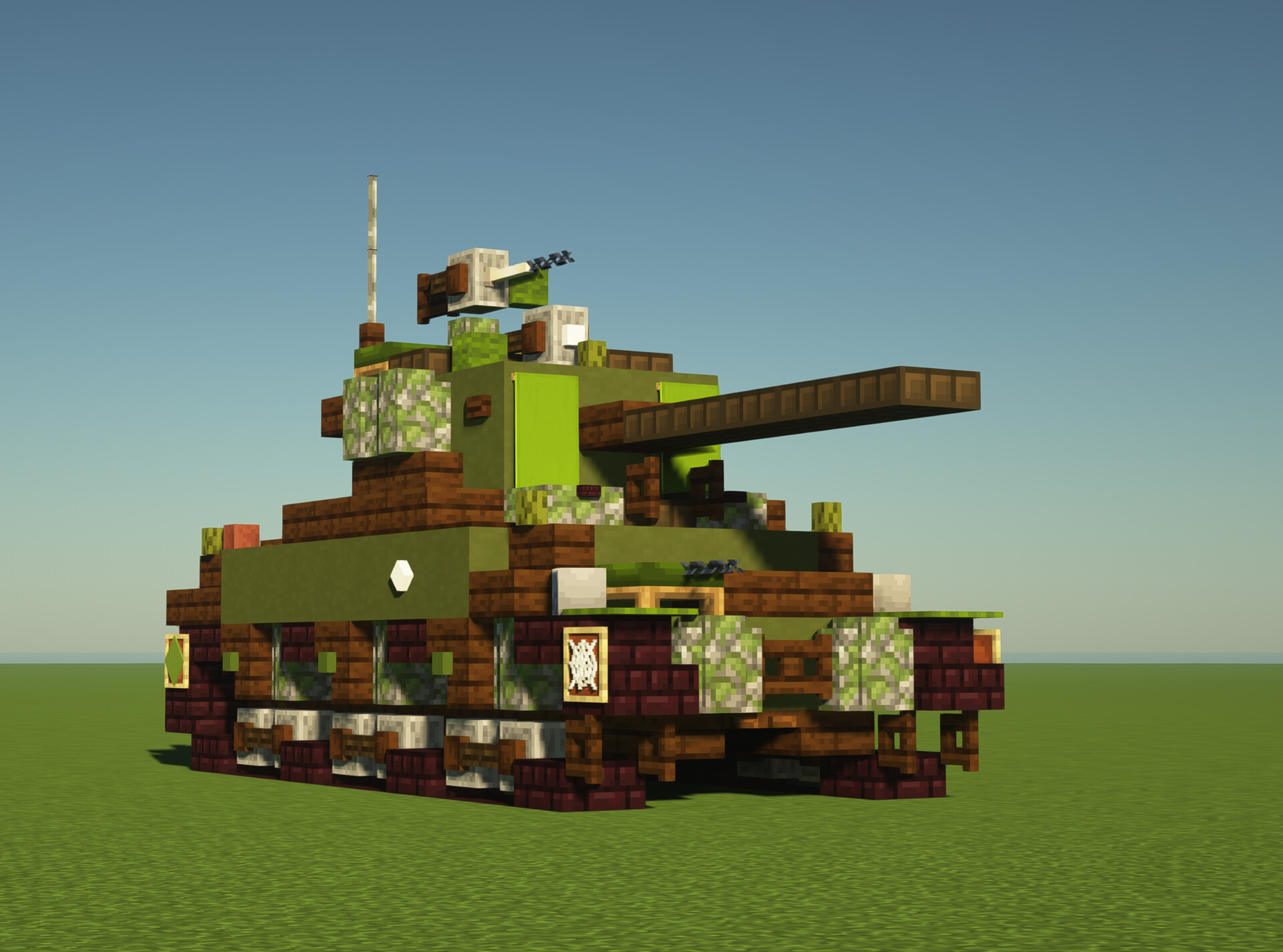 M4A1(76)w Sherman Tank Minecraft Map
