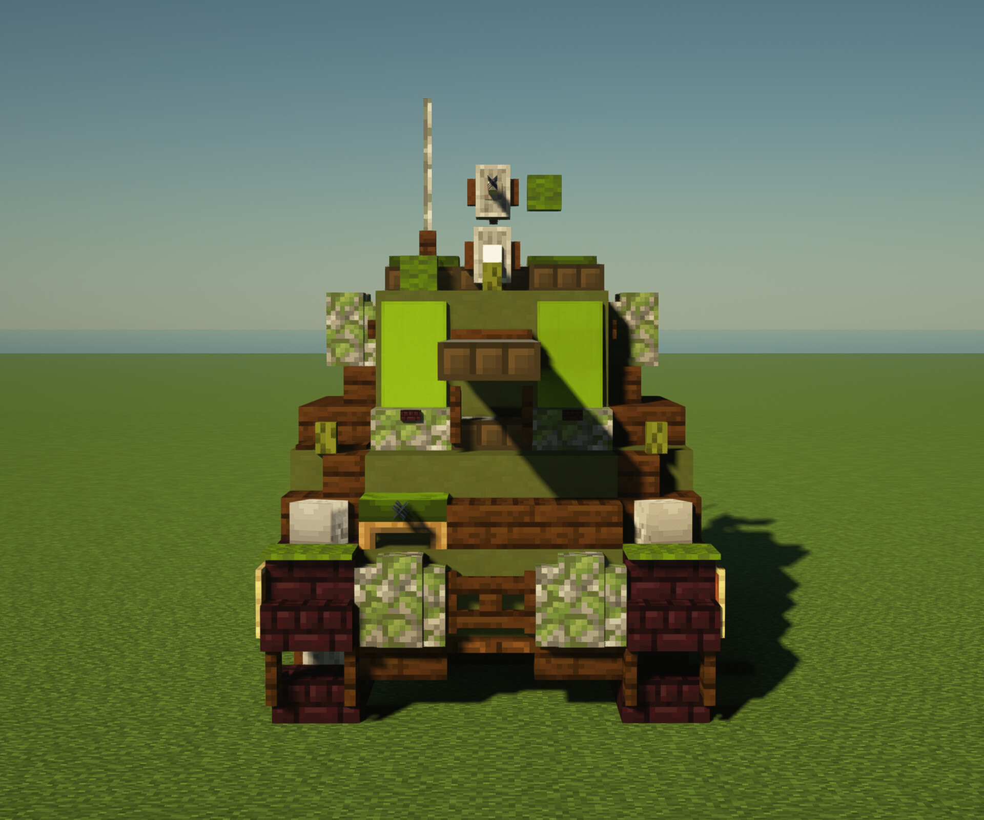 M4A1(76)w Sherman Tank Minecraft Map