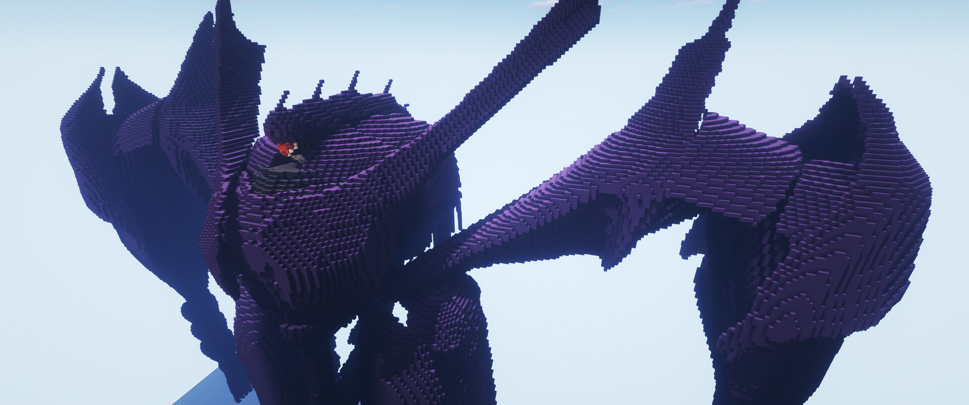 Bokurano's giant robot Minecraft Map