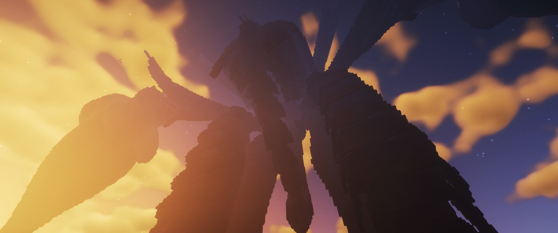 Bokurano's giant robot Minecraft Map