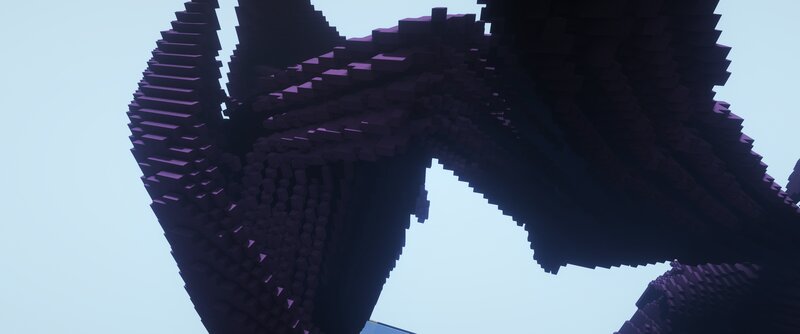 Bokurano's giant robot Minecraft Map