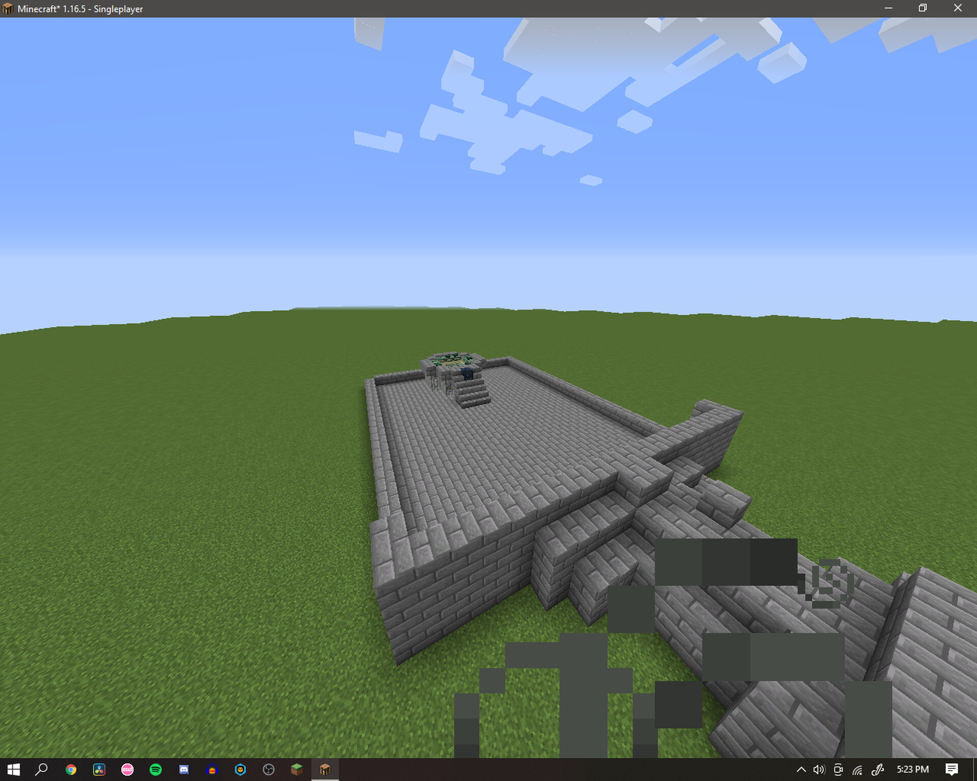 custom strong hold (5% done) Minecraft Map