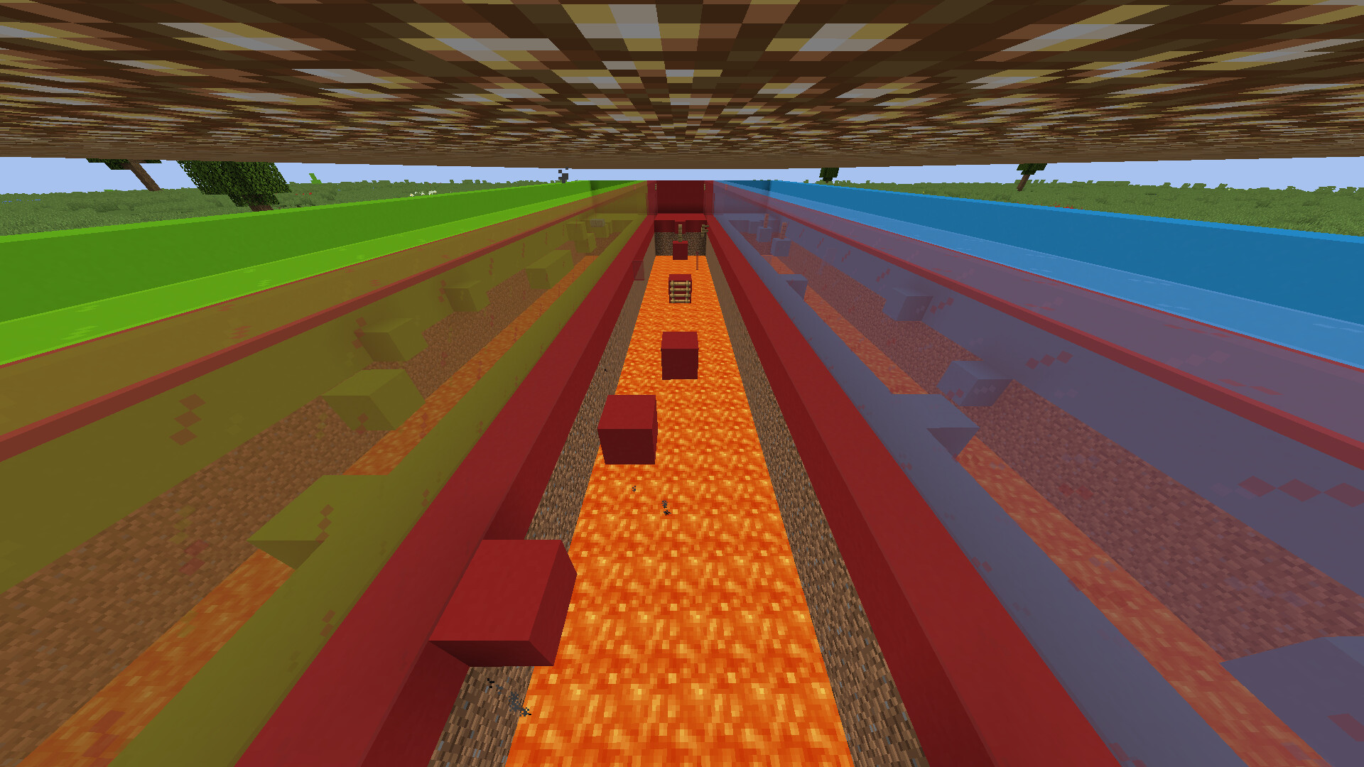 Multi-Player Parkour Race Map Minecraft Map