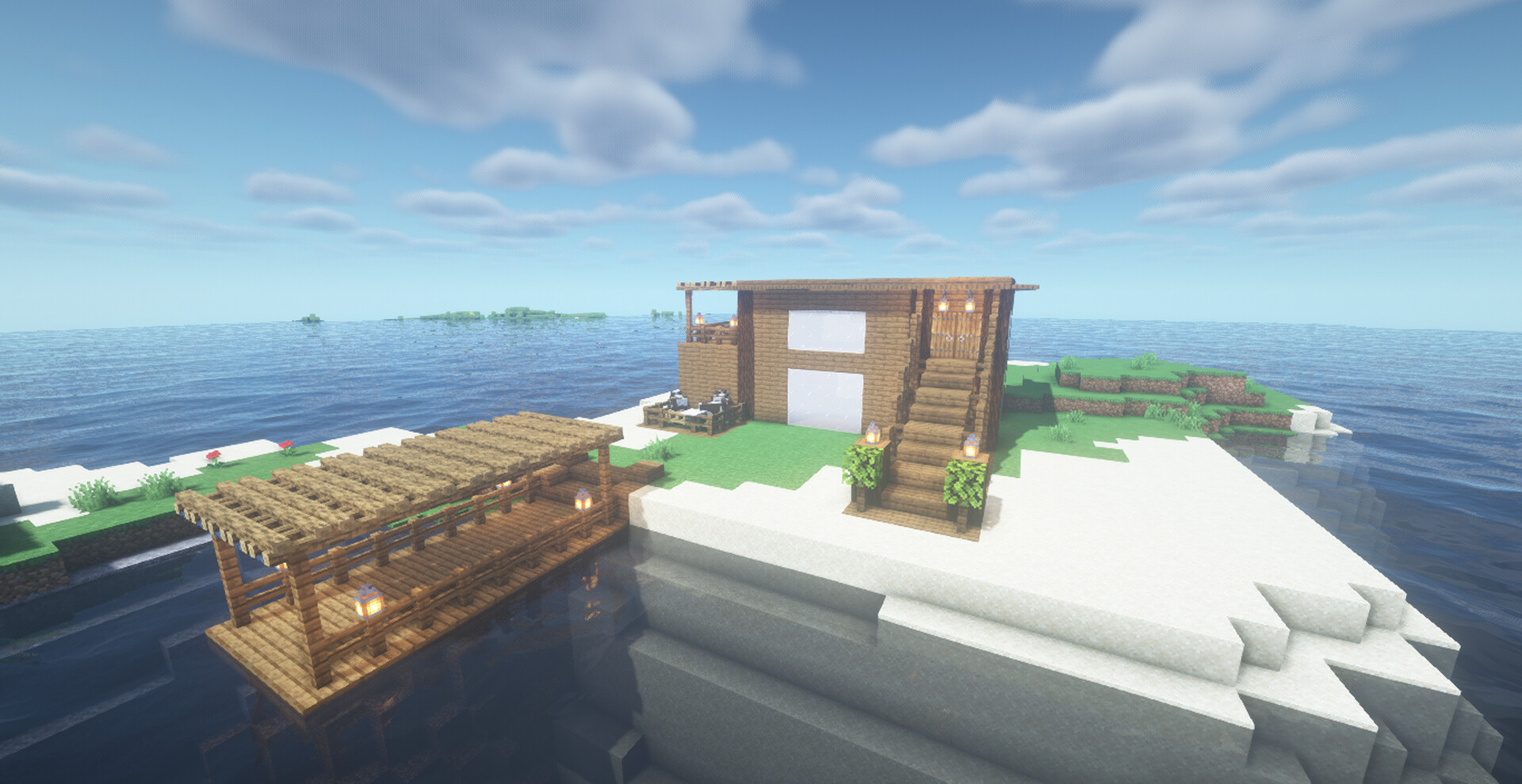 Minecraft Island House (1.17) Minecraft Map